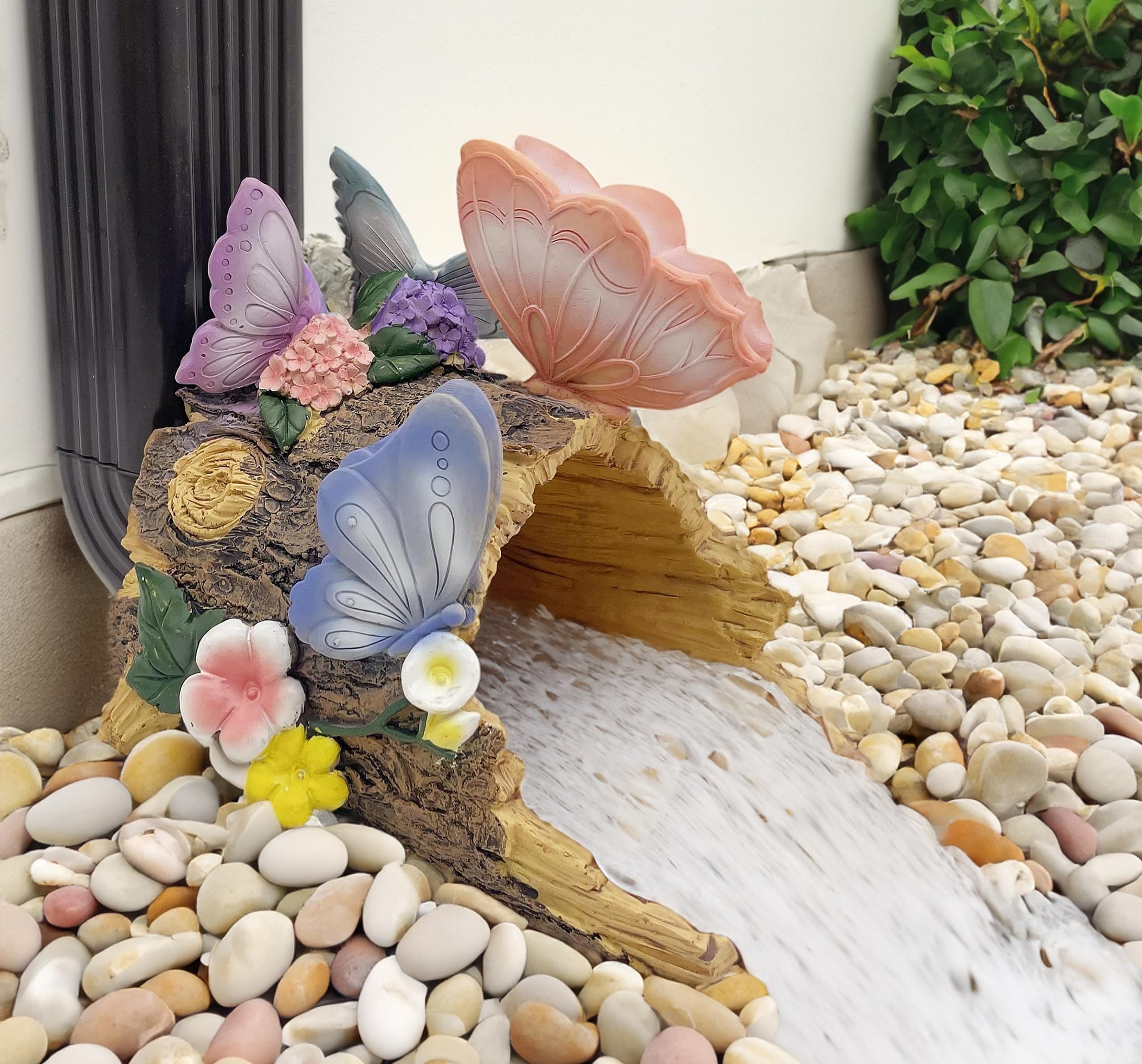 Amazon.com: Butterfly Statues Garden Decoration Gutter Downspout ...