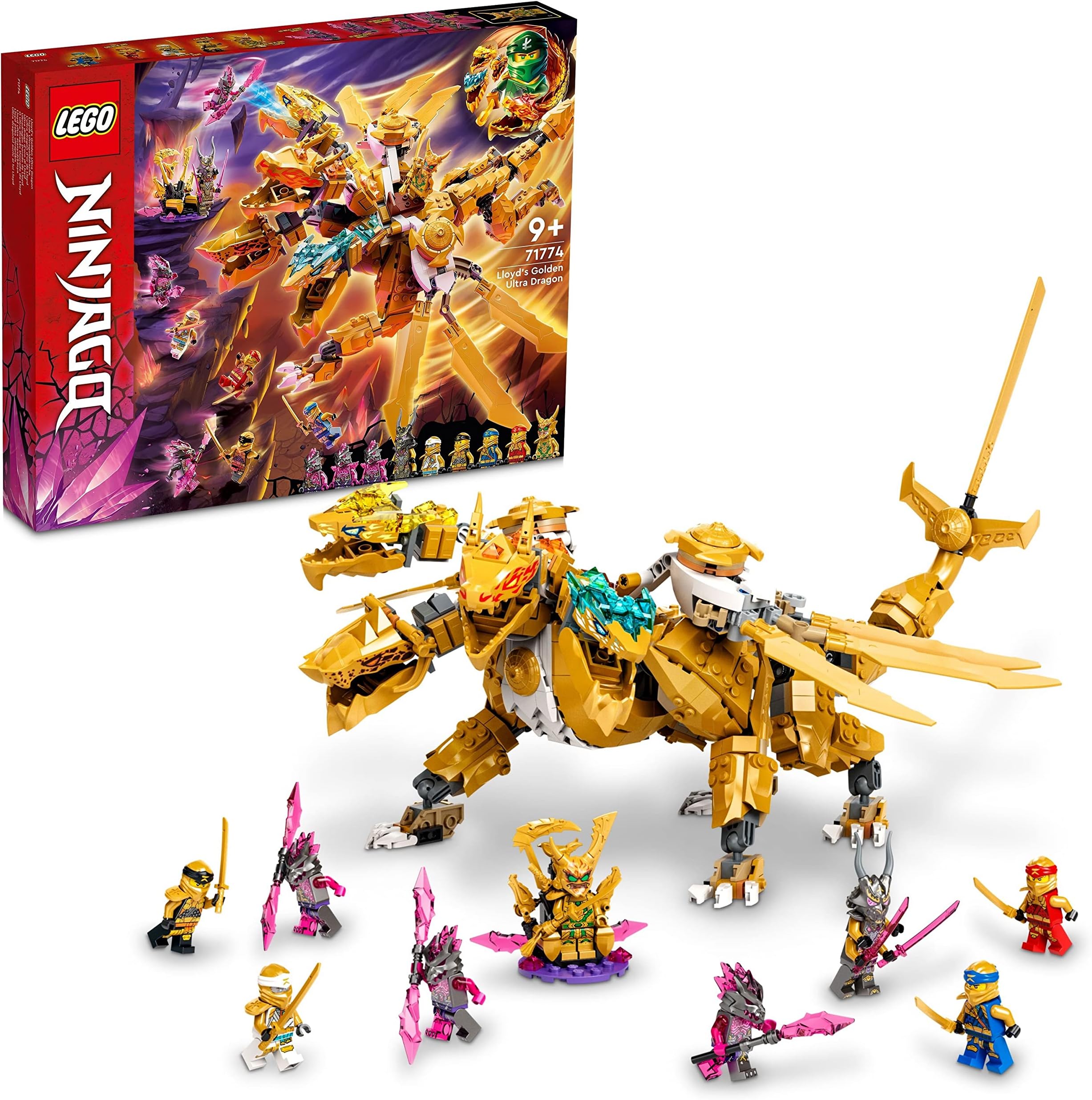 LEGO NINJAGO Jay and Lloyd’s Velocity Racers 71709 Building Kit for ...