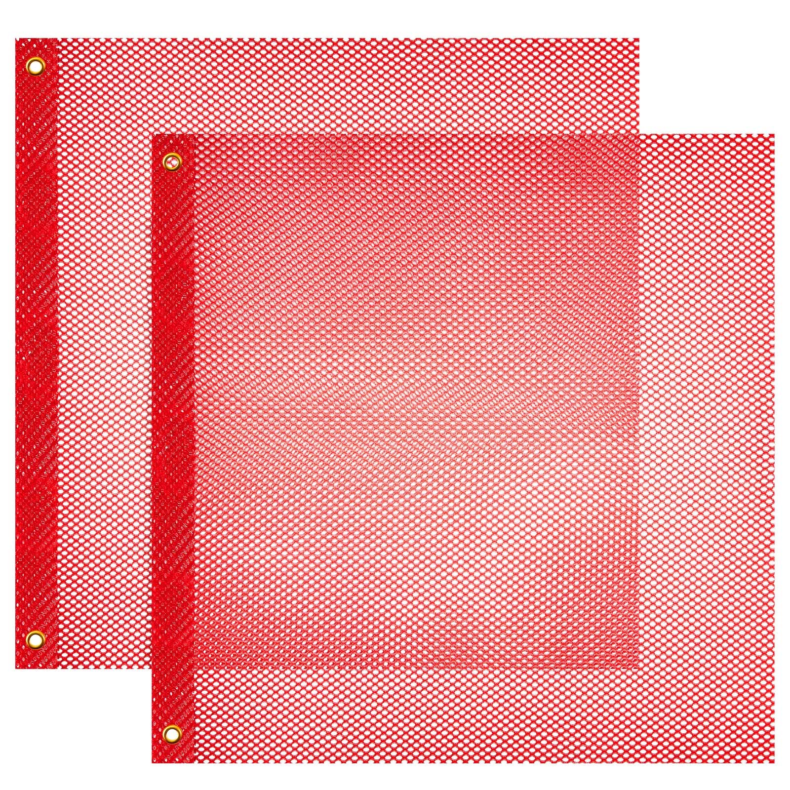 Buy 2 Pieces 24 x 24 Inches Safety s with Grommets Oversize Mesh ...