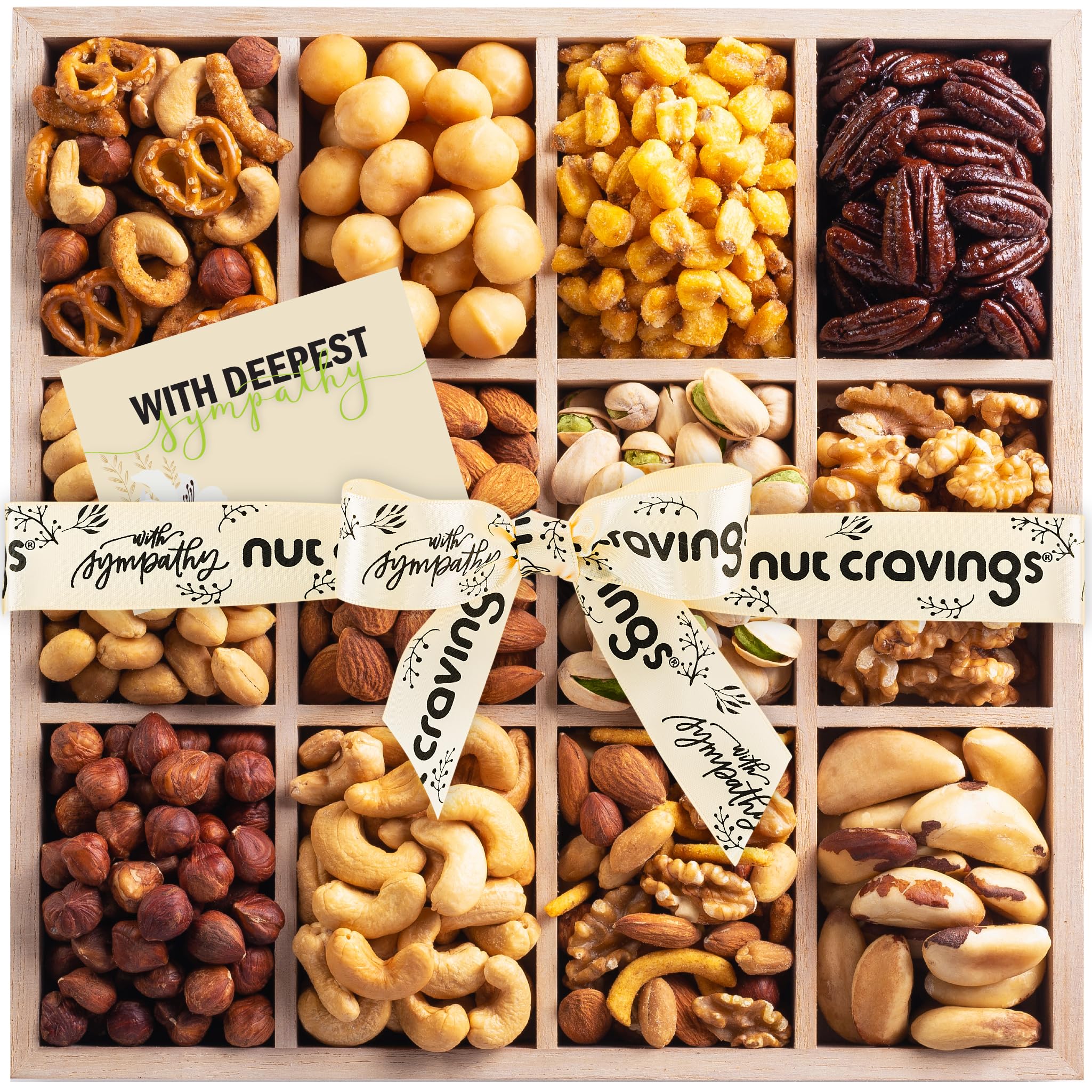 Amazon.com : NUT CRAVINGS Gourmet Collection - Sympathy Nuts Gift ...