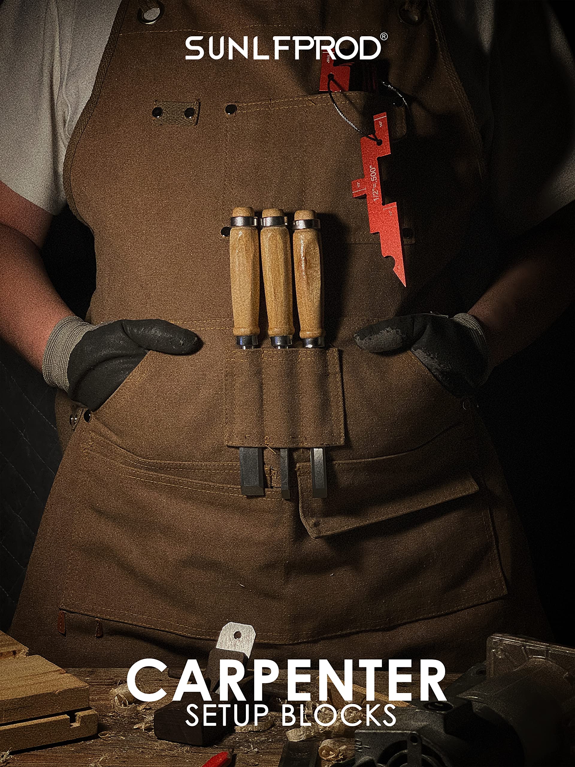 Snapklik.com : SUNLFPROD Router Table Setup Blocks,7pcs Aluminum Precision Router Table Setup ...