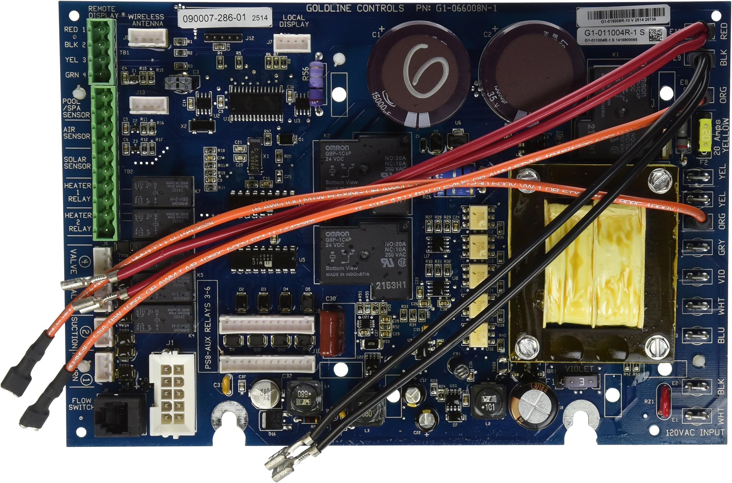 Amazon.com: Hayward GLX-PCB-MAIN Replacement Main PCB Printed Circuit ...
