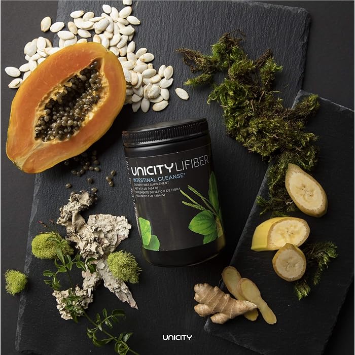 Buy Unicity Lifiber intestinal cleanse net wt 1 lb Online at desertcart ...