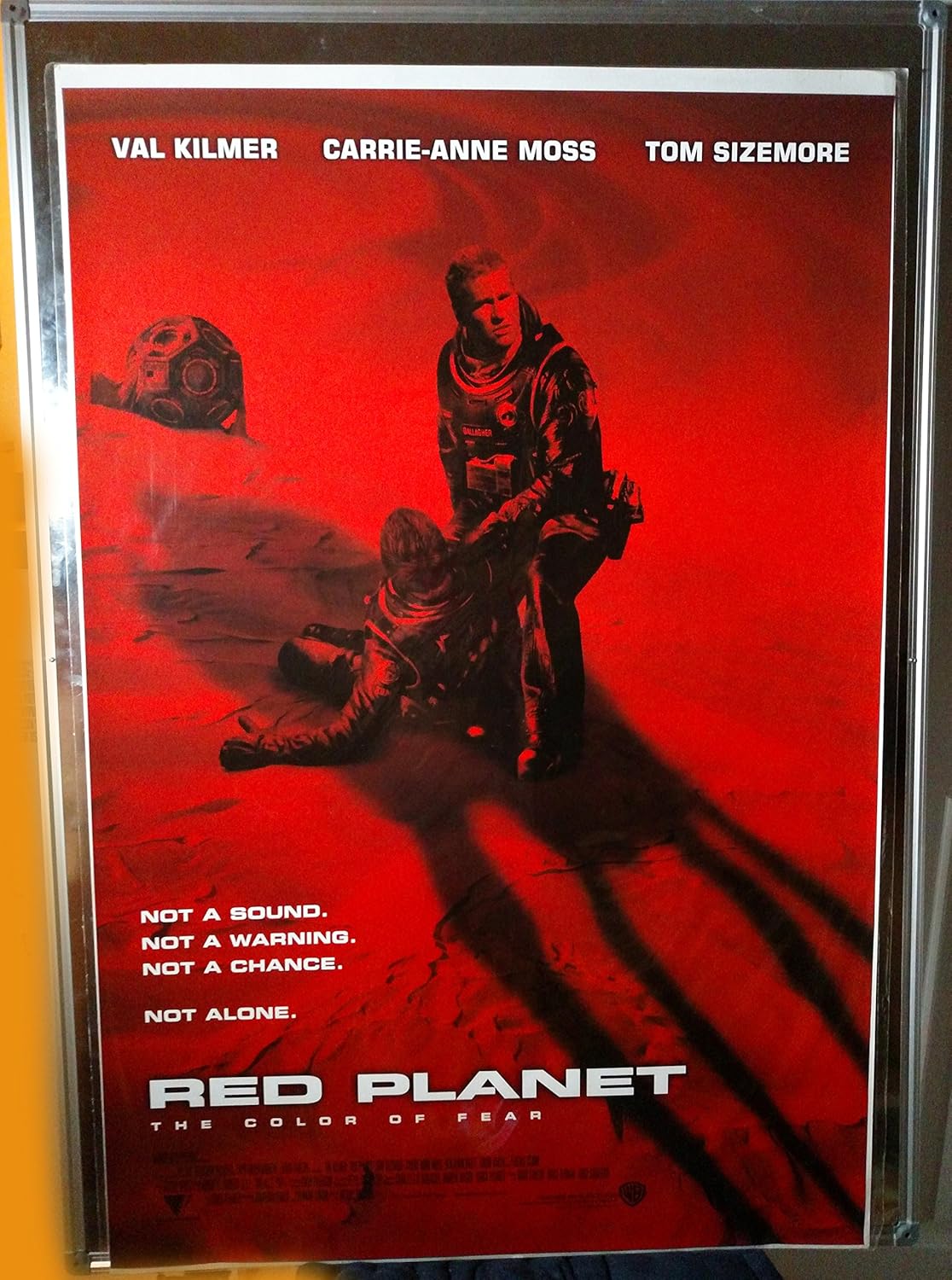 Red Planet Val Kilmer Carrie-Anne Moss Original Double Sided Rolled ...