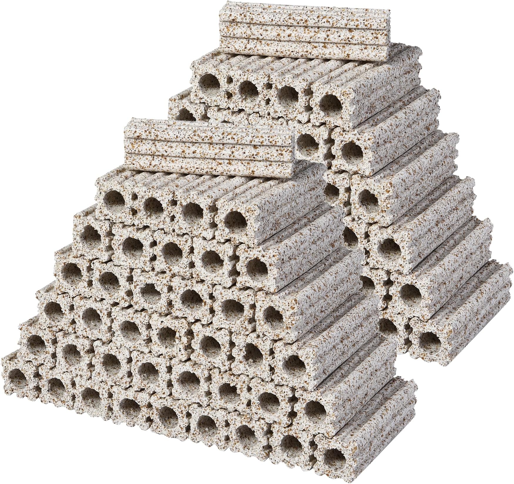 Amazon.com : 40 Pcs 6.1 Inch Large Aquarium Filter Media Aquarium Bio ...