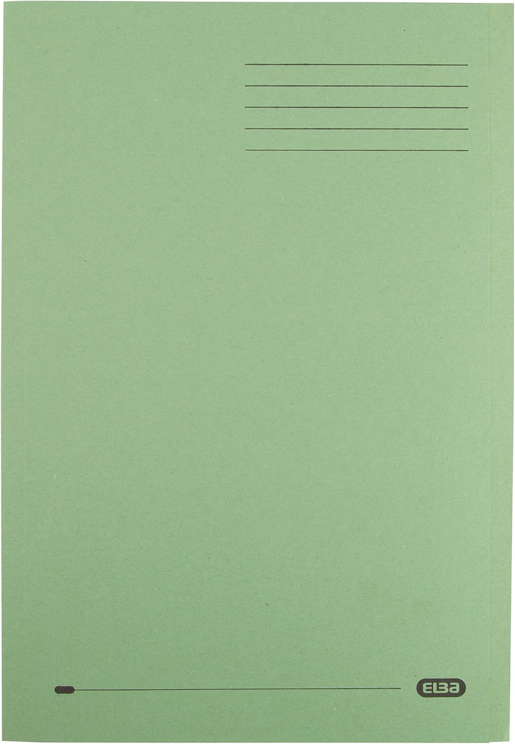 Elba Square Cut Folder Recycled Heavyweight 290gsm Foolscap Blue Ref ...
