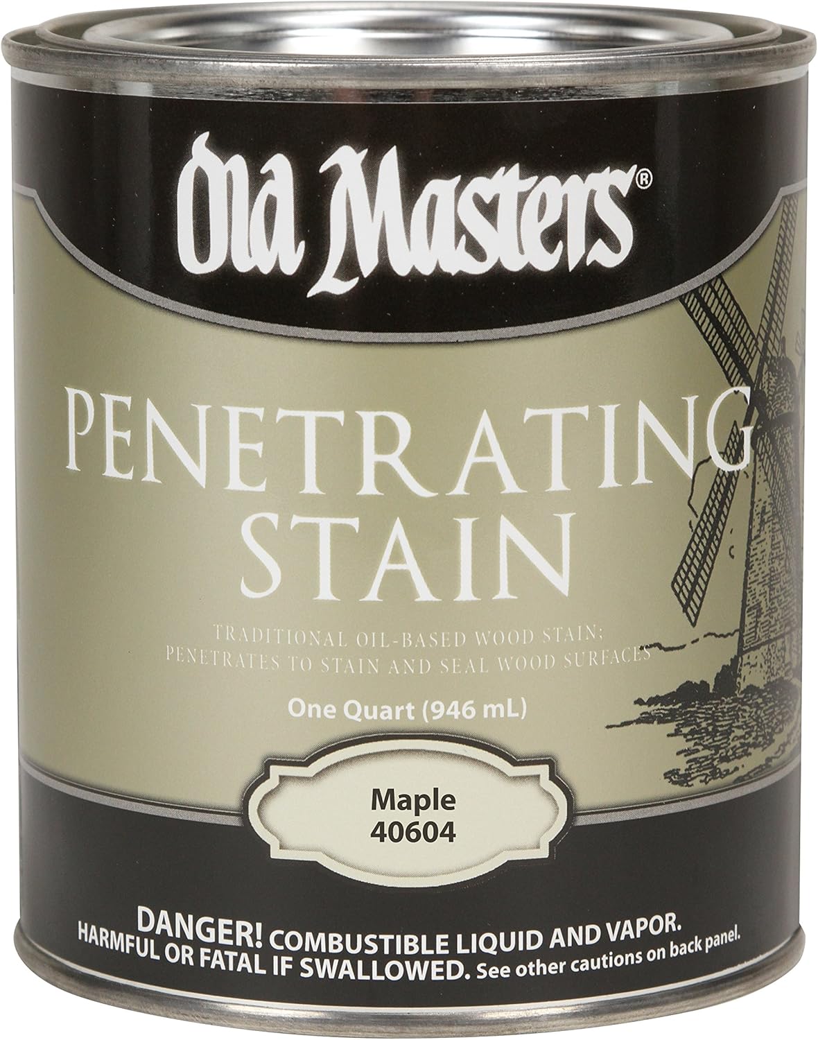 Old Masters 40604 Maple Penetrating Stain Size, 1 quart - Household ...