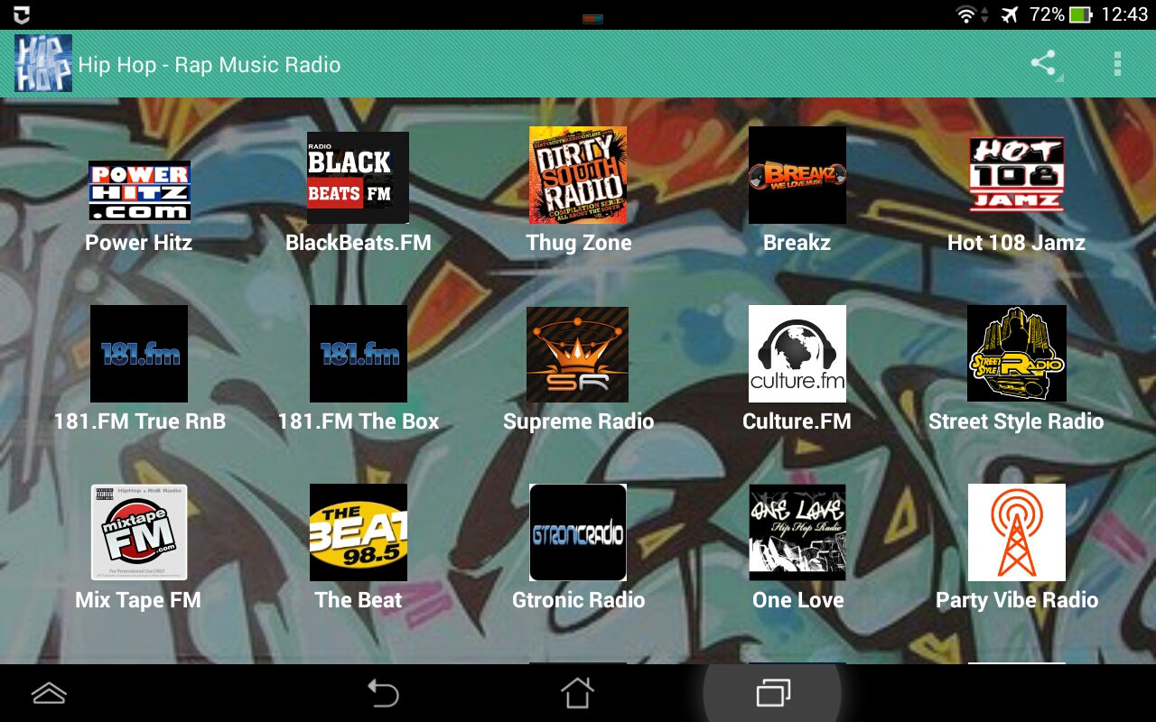 Hip Hop - Rap Music Radio Stations - App on Amazon Appstore