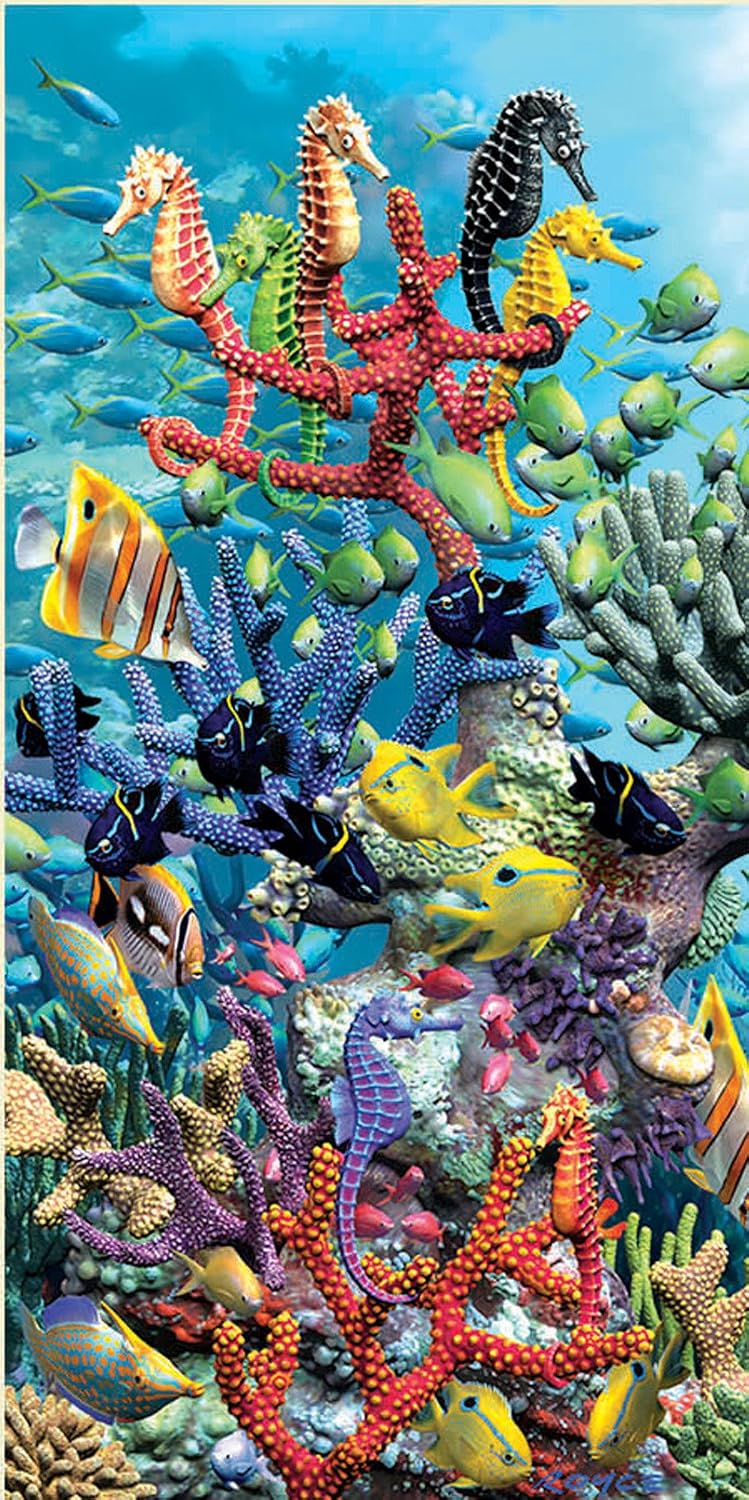 Amazon.com: 3D Seahorses Poster : Everything Else
