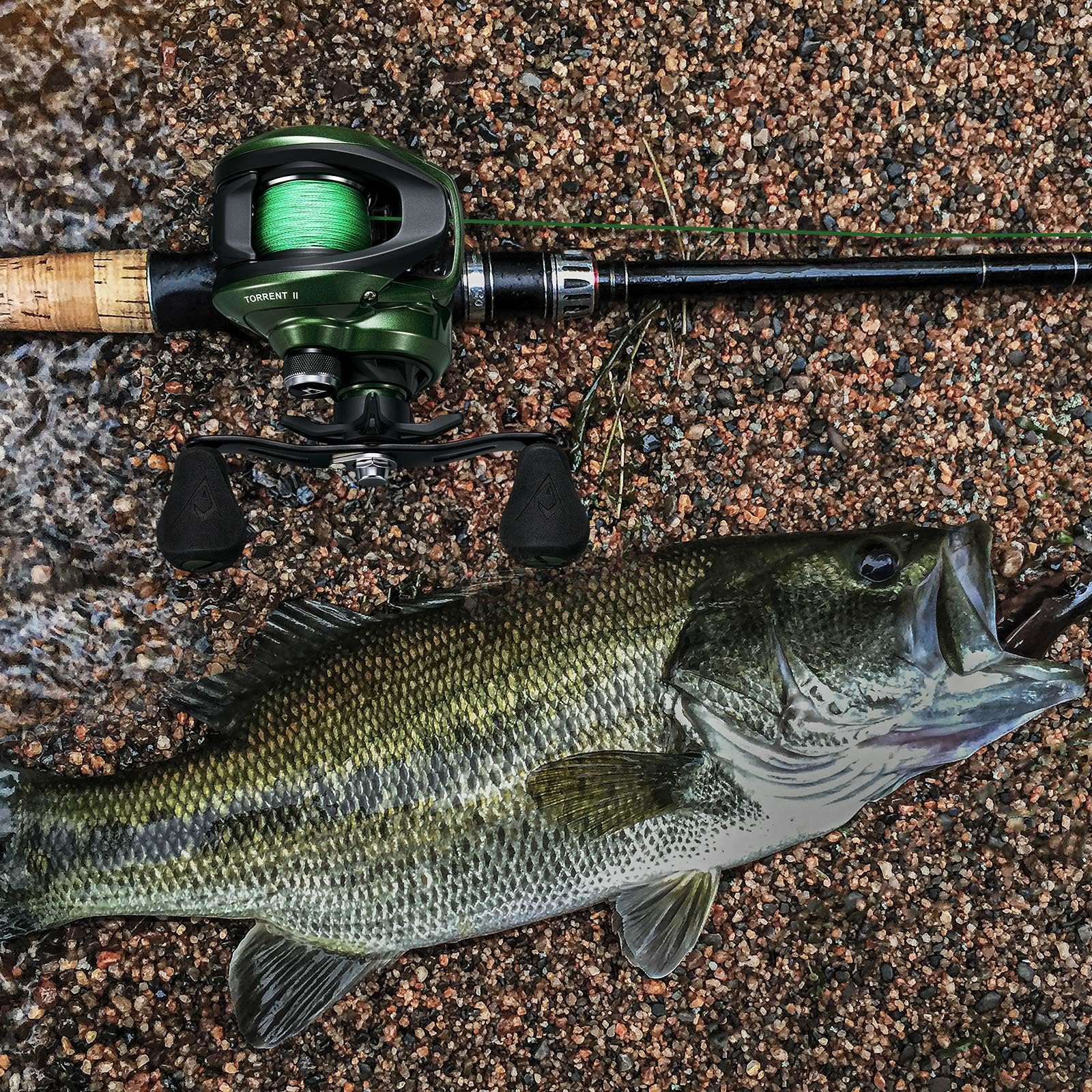 Amazon | Piscifun Torrent II ベイトキャスター フィッシングリール