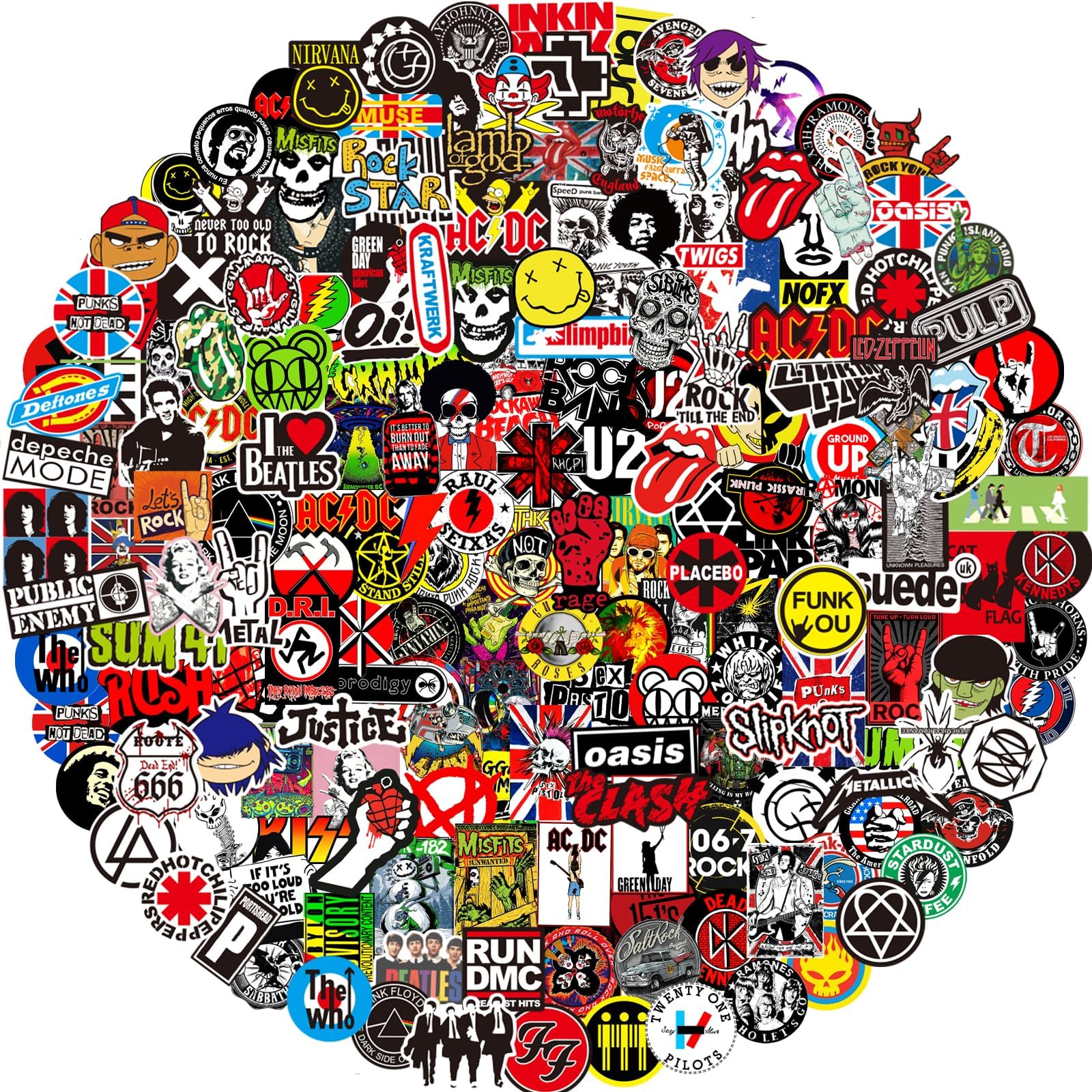 Pin Up Girls Sticker Set - 100 Pieces Sexy Stickers for Laptop ...