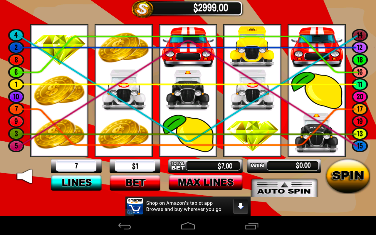 Free Slot Machine Taxi Driver Classics - App on Amazon Appstore