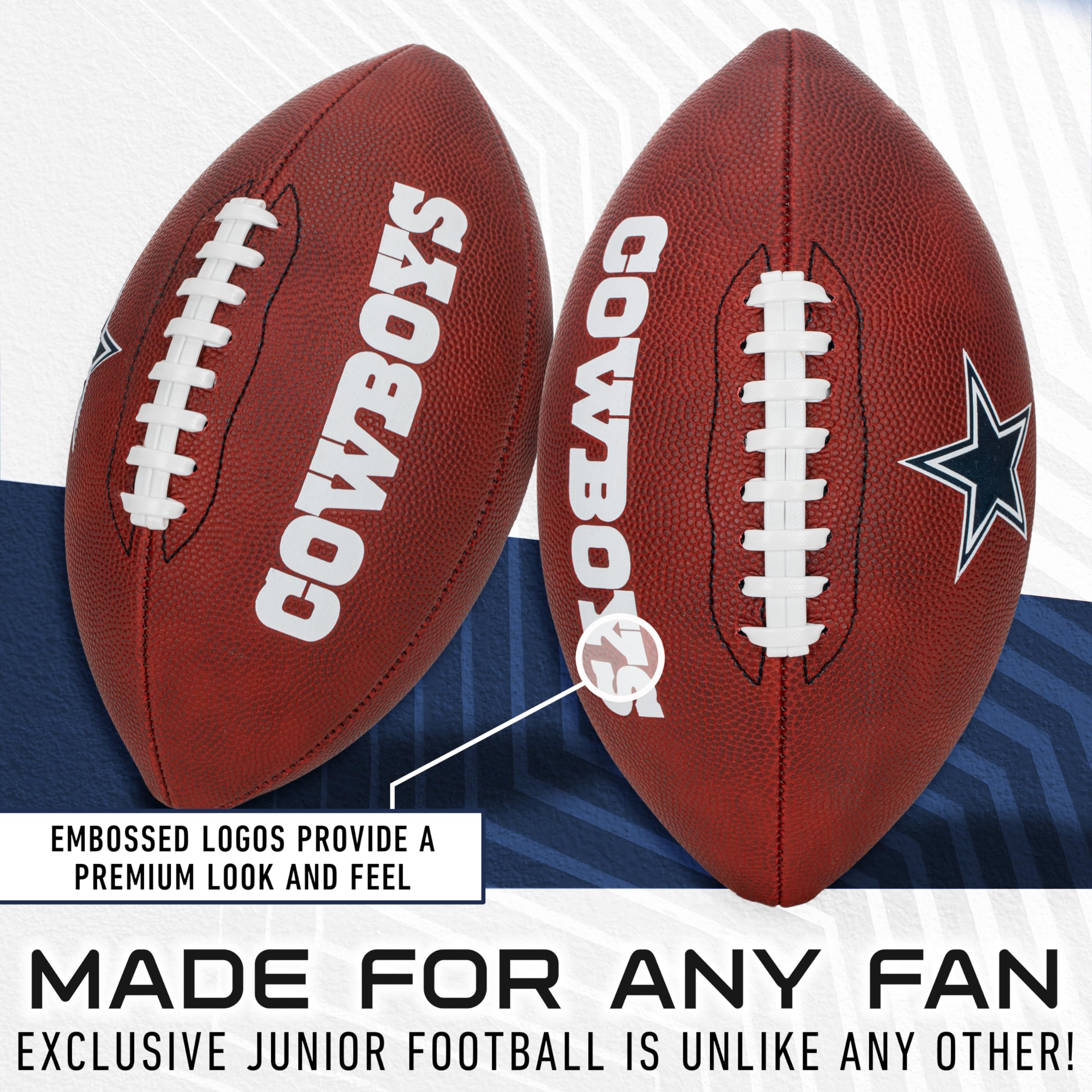 Snapklik.com : NFL Dallas Cowboys Football - Youth Junior Size Football ...