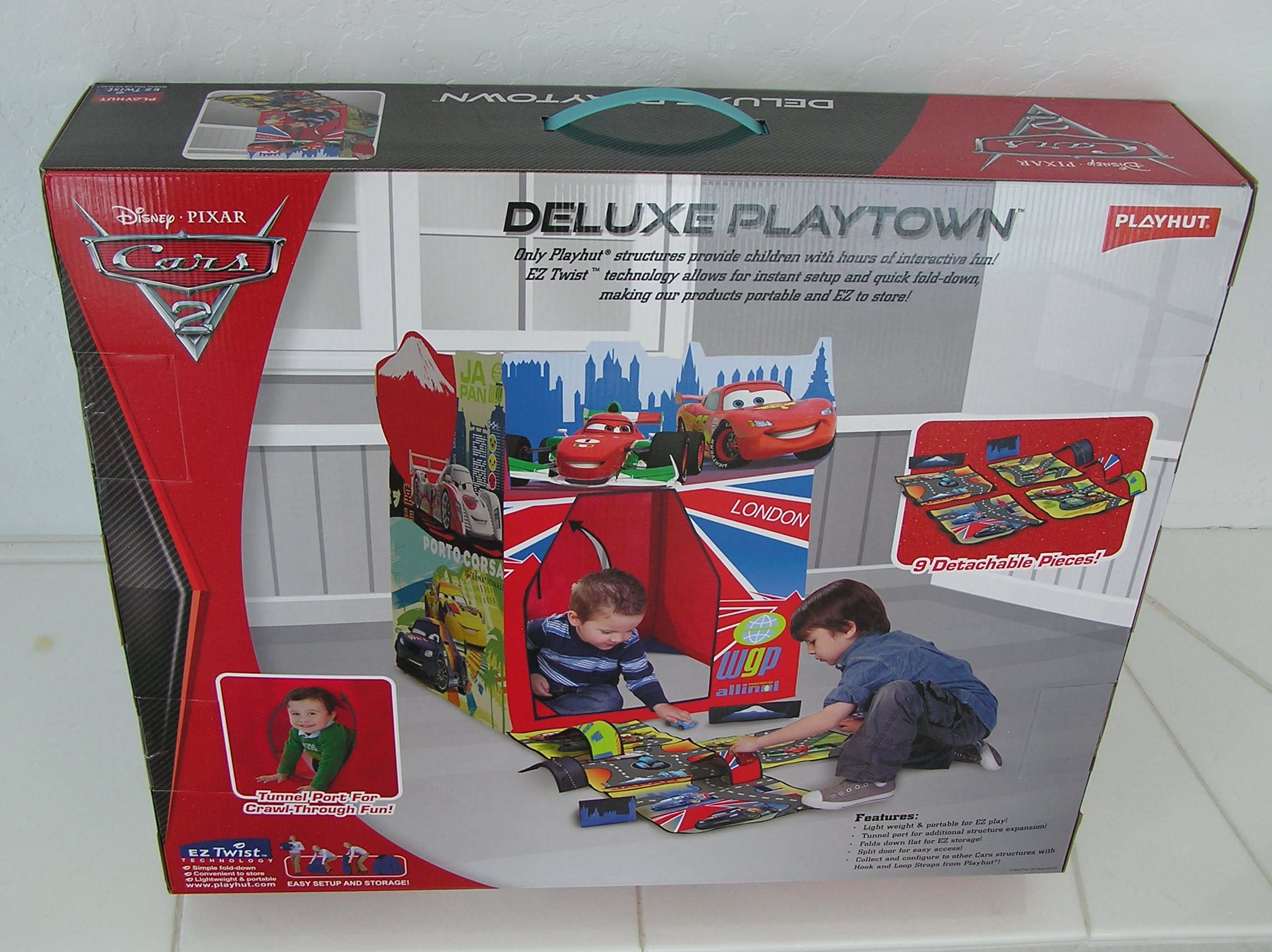 Disney Pixar Cars 2 Deluxe Playtown By Playhut Twist N | Desertcart OMAN