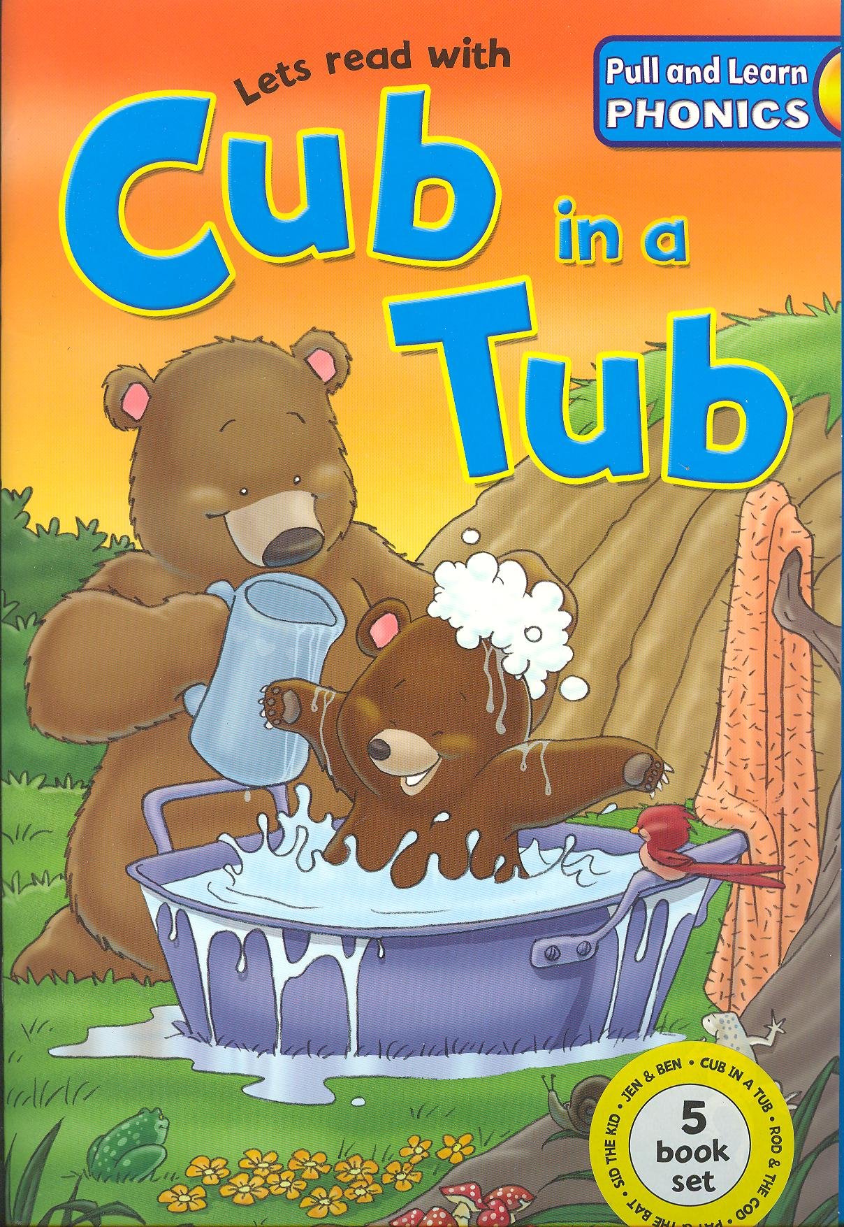 Cub in a Tub (Lets read with Pull and Learn Phonics): Graves, Sue ...