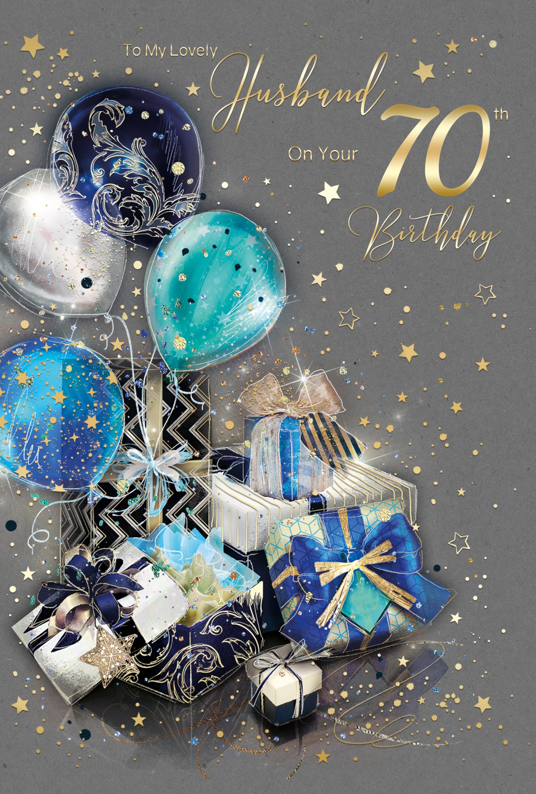 70th Birthday Greeting Cards Greeting Card 70th Birthday Botanicals