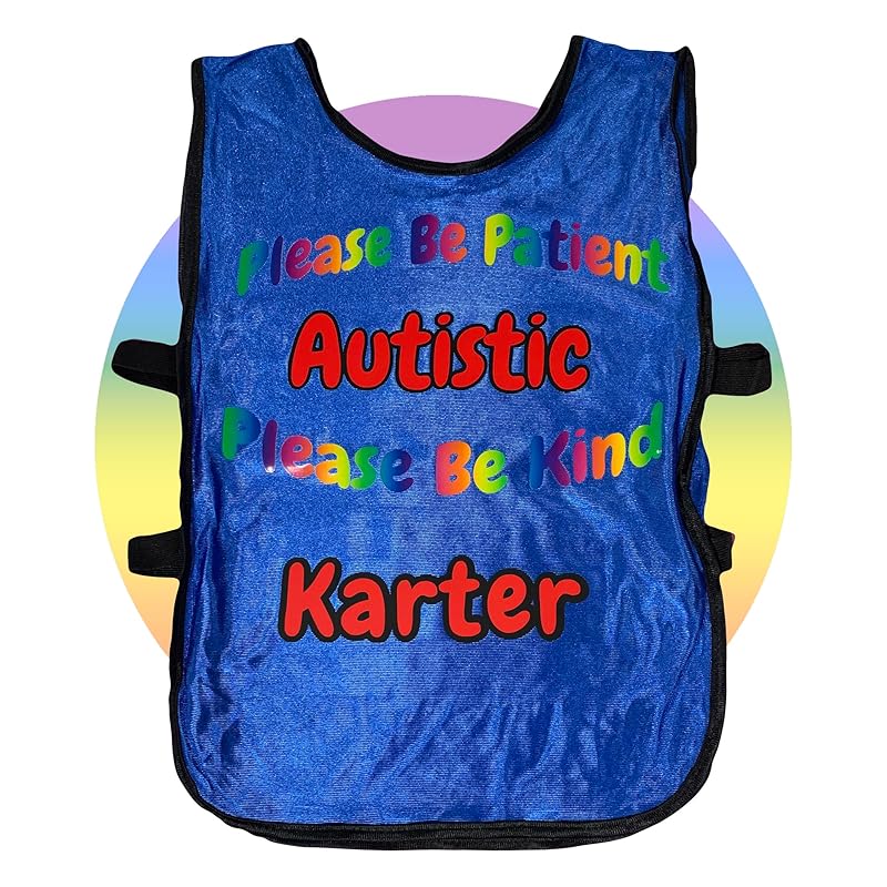 Amazon.com: Autism Compassion Vest - Austism Clothing - Vest for Child ...