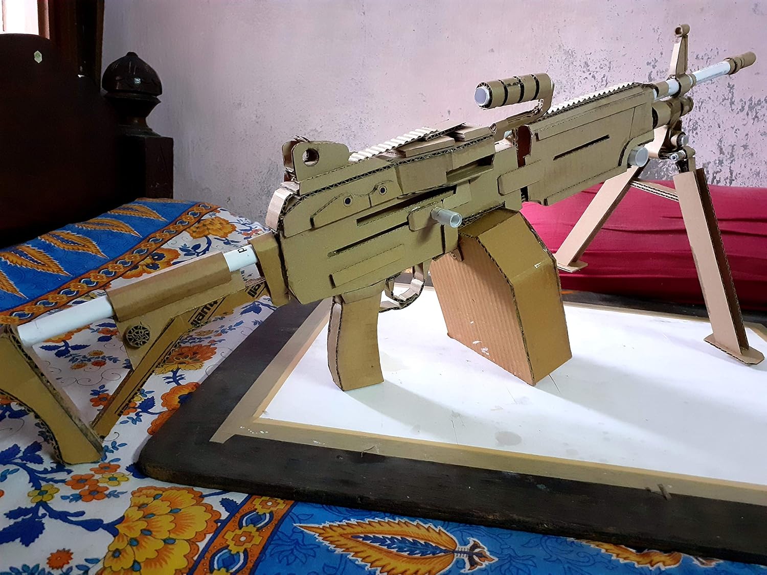 Buy Cardboard m249 Saw Replica Online at Low Prices in India - Amazon.in