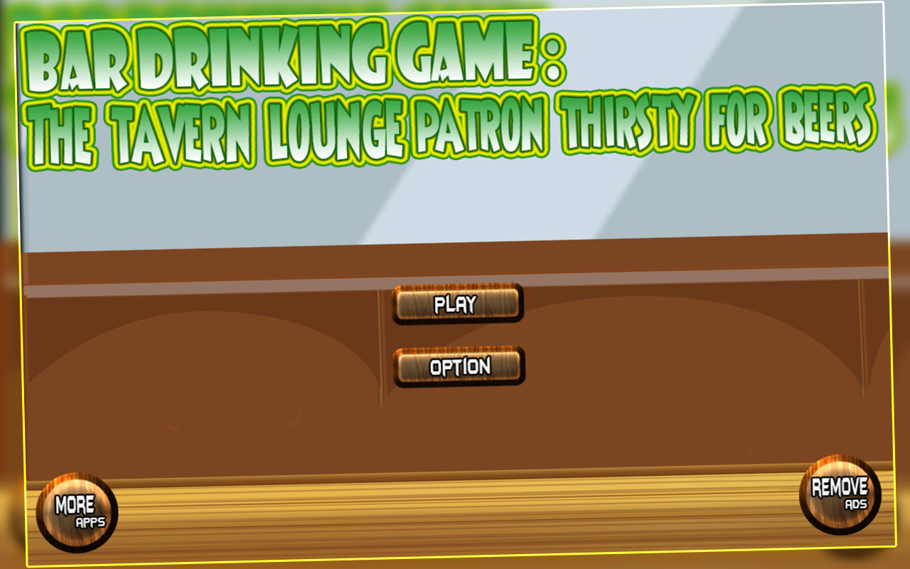 Bar Drinking Game : The tavern lounge patron thirsty for beers - Free ...
