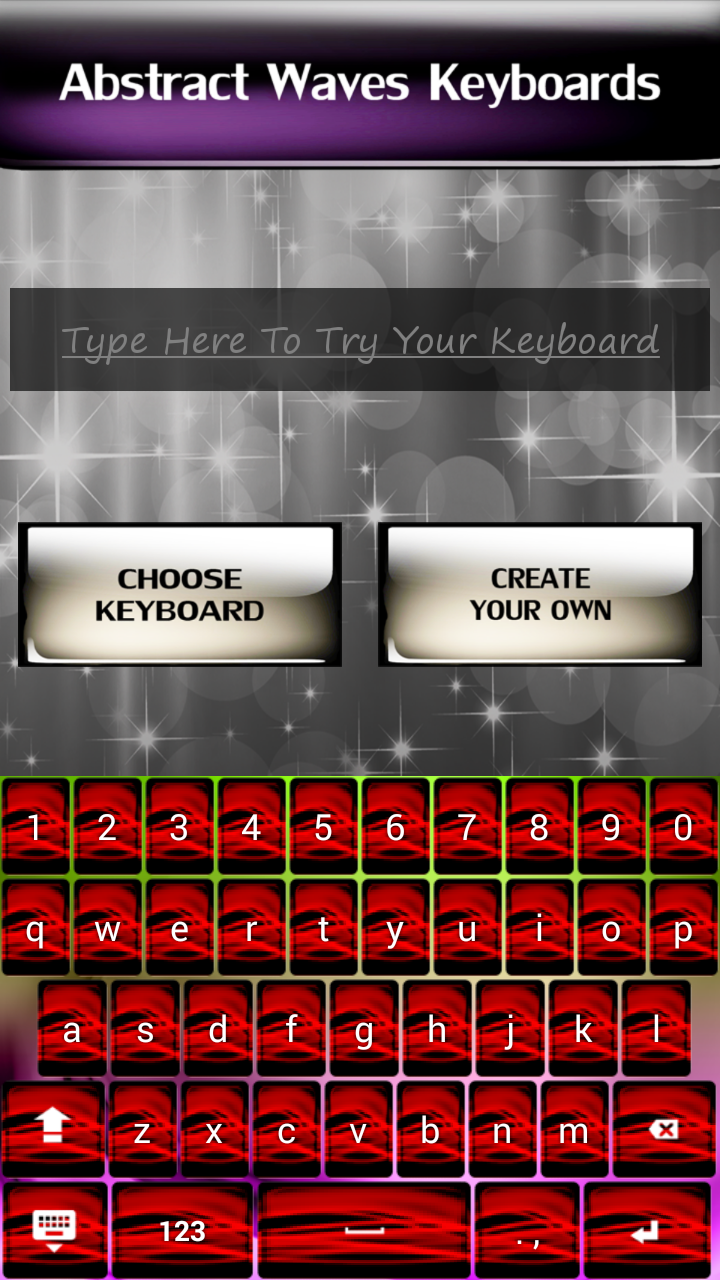 Abstract Waves Keyboards - App on Amazon Appstore