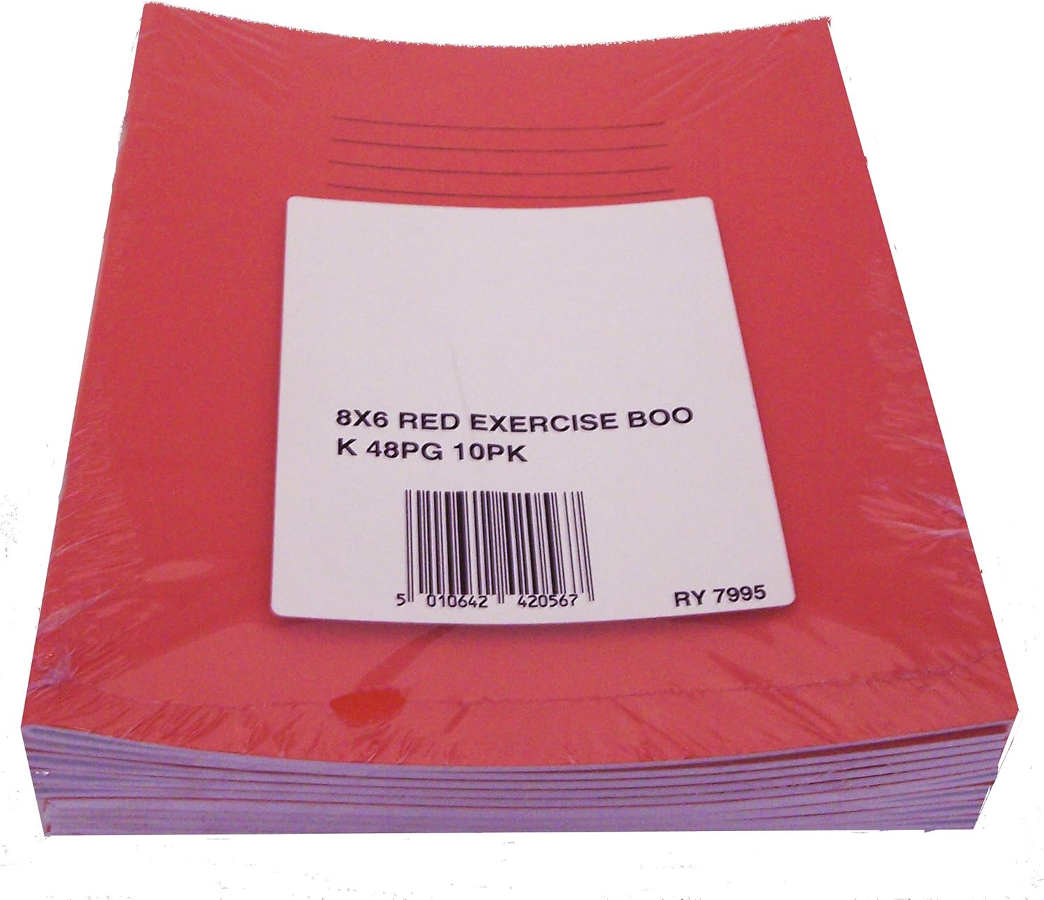 Amazon.com : Victor 8X6 RED EXERCISE BOOK 48PG pack of 10 : Office Products