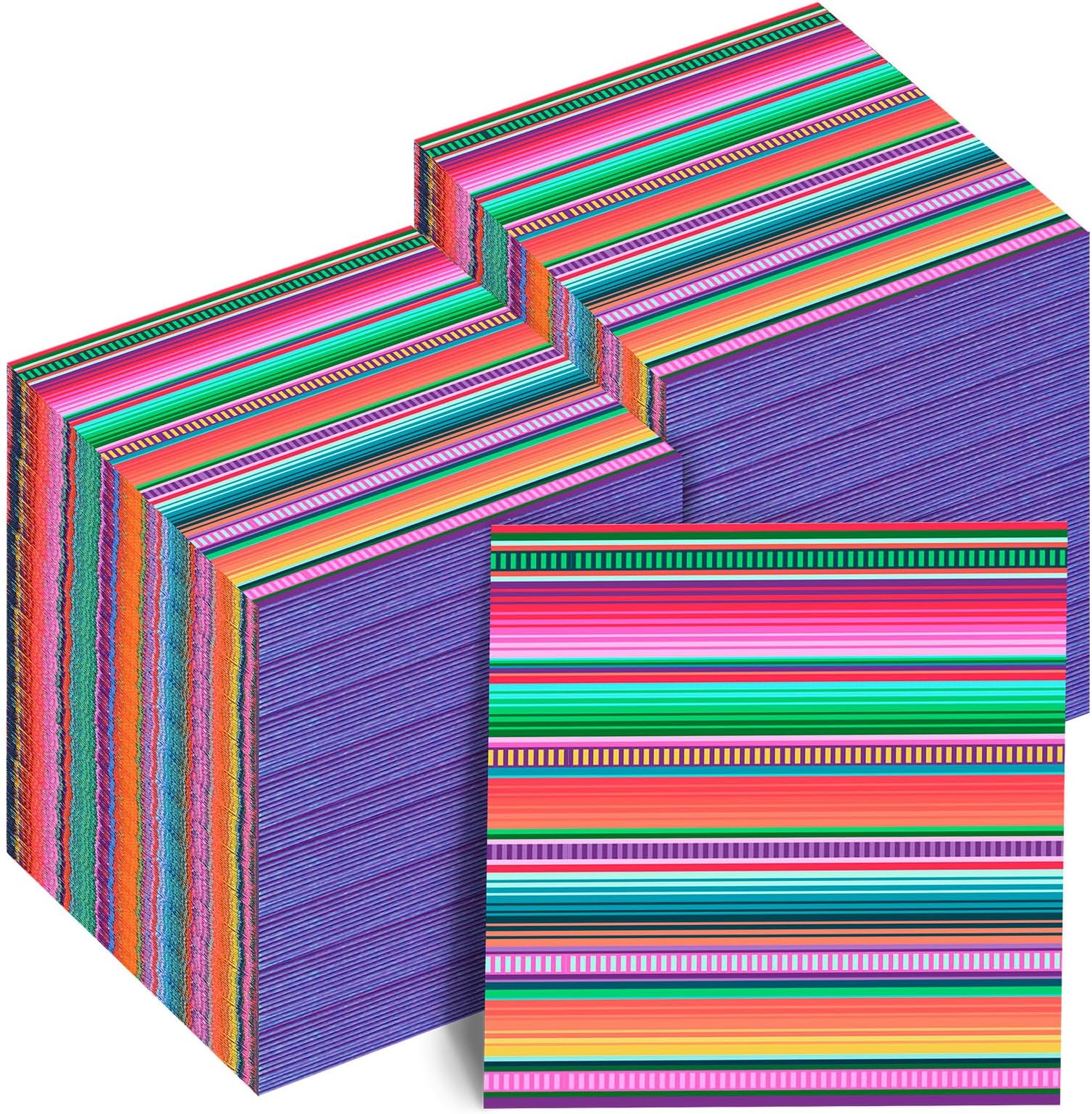 Amazon.com: TaoBary 200 Pack Mexican Fiesta Paper Napkins for Taco ...