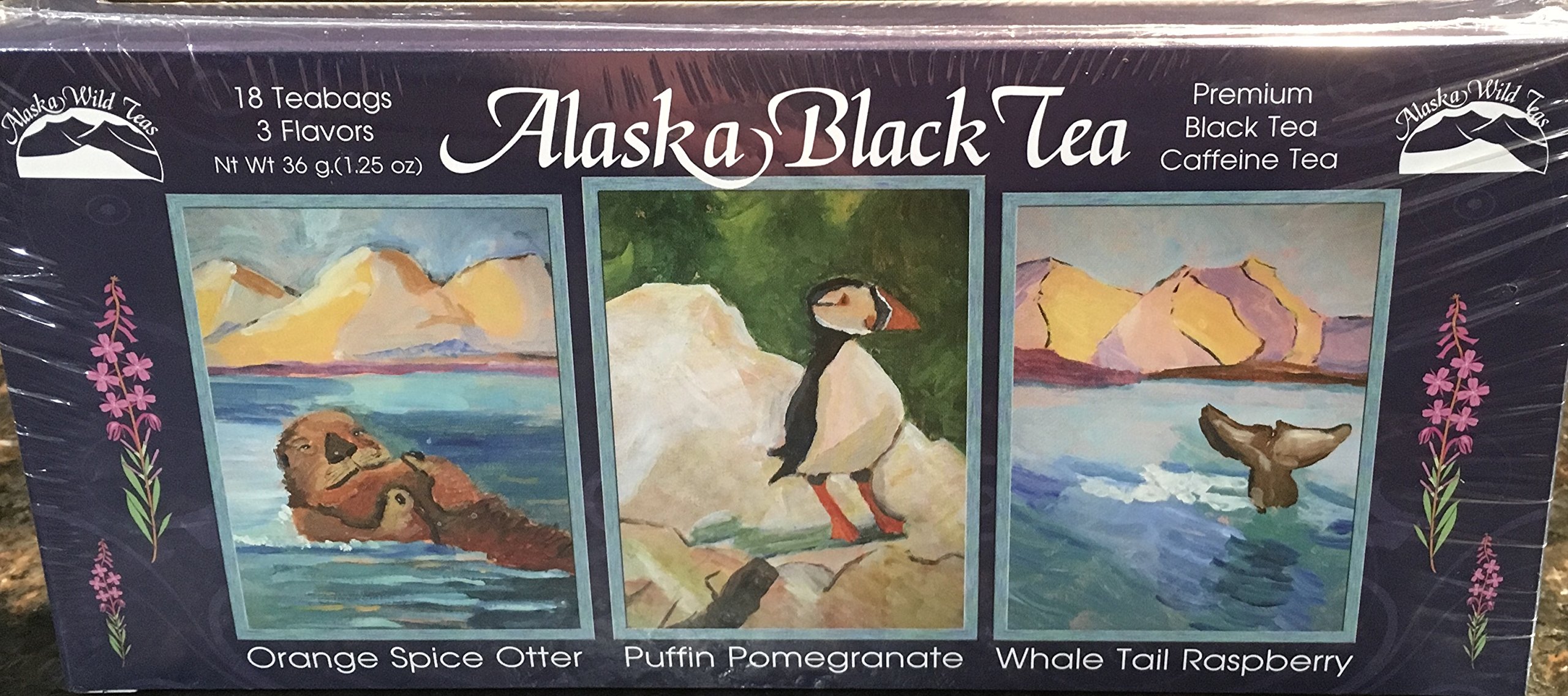Snapklik.com : Alaska Alaskan Black Coastal Tea Sampler 18c Ct 3 Flavors