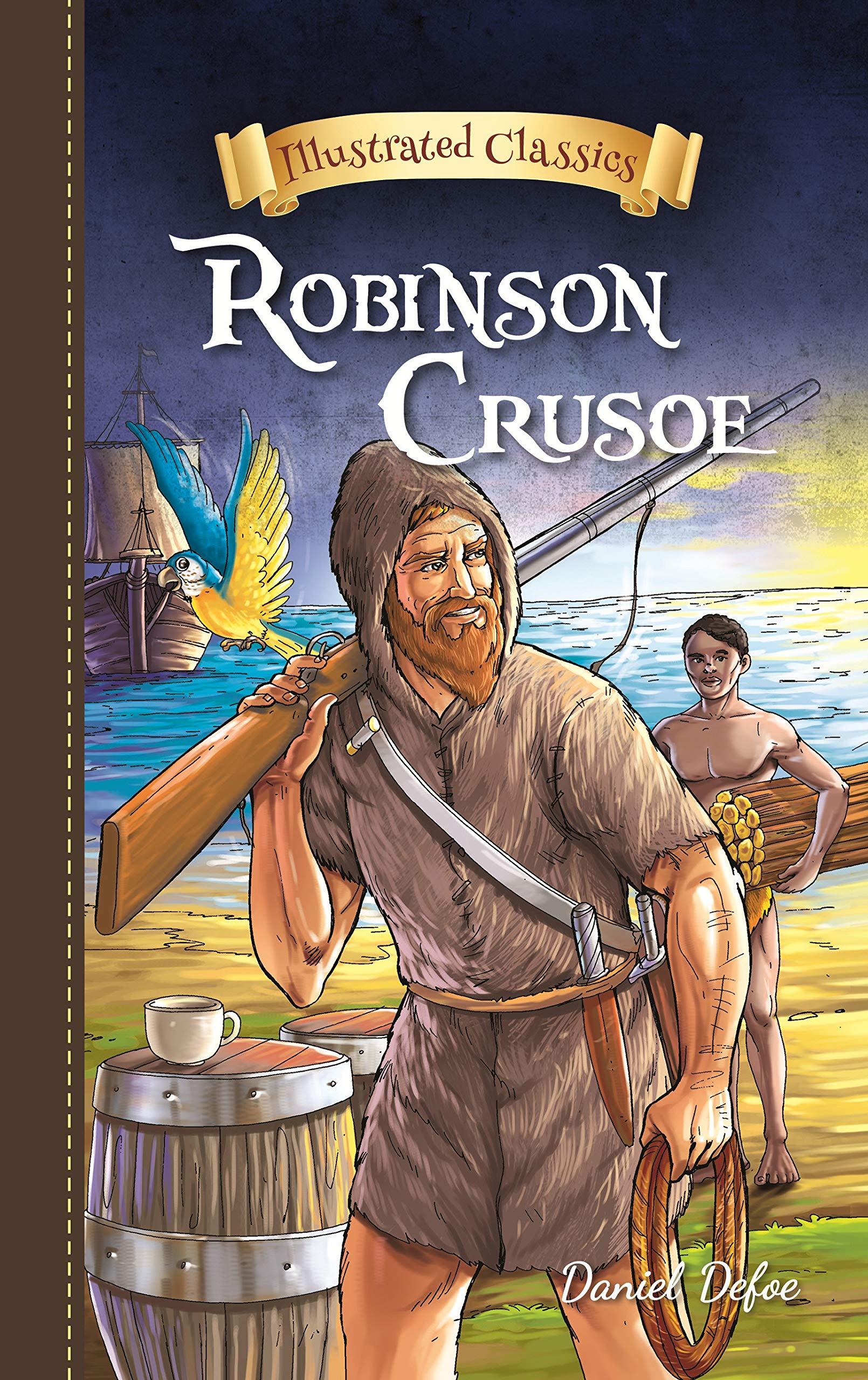 Buy ROBINSON CRUSOE-CLASSICS Book Online at Low Prices in India ...