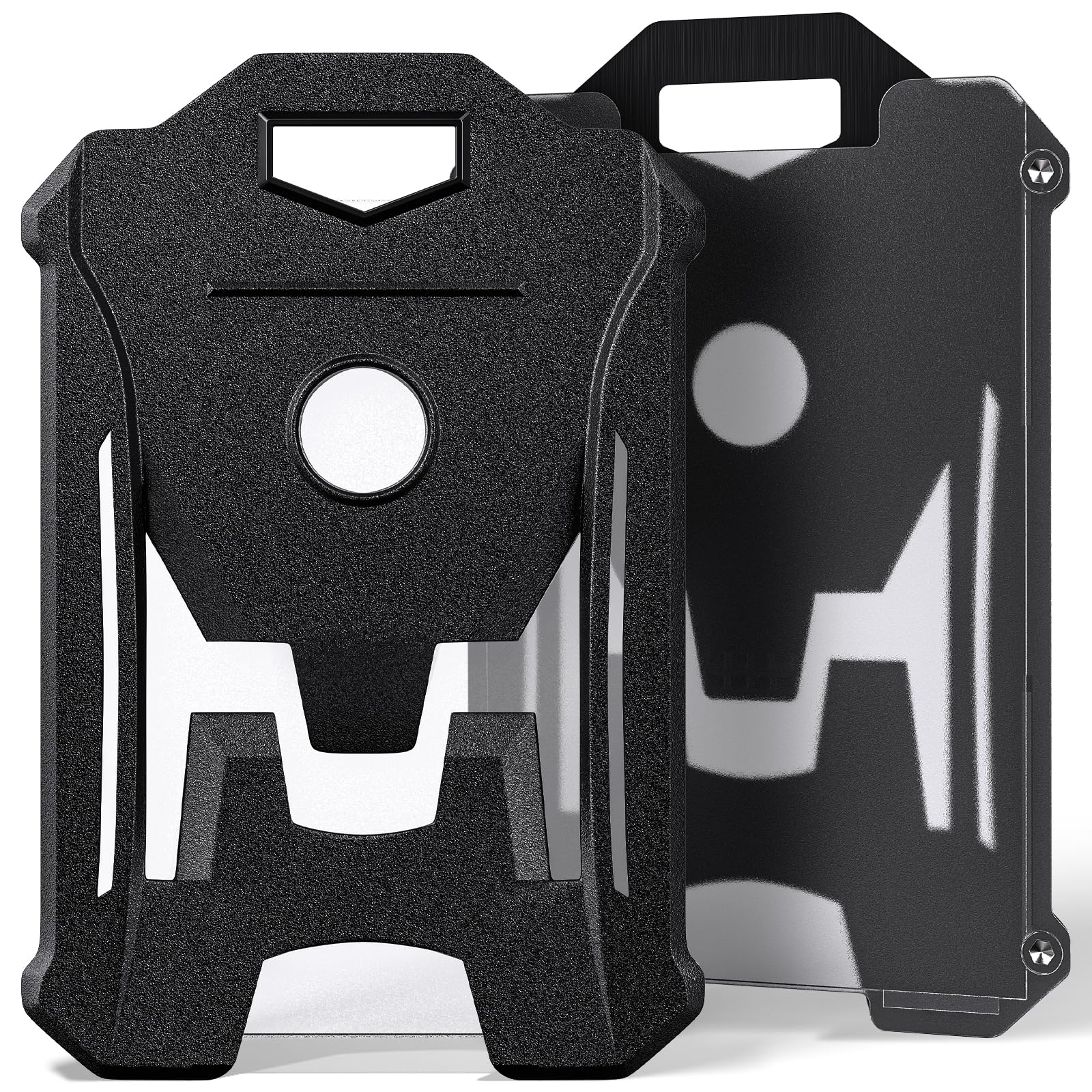 Uniclife Heavy Duty Badge Holder Vertical Hard Plastic Case with Clear ...