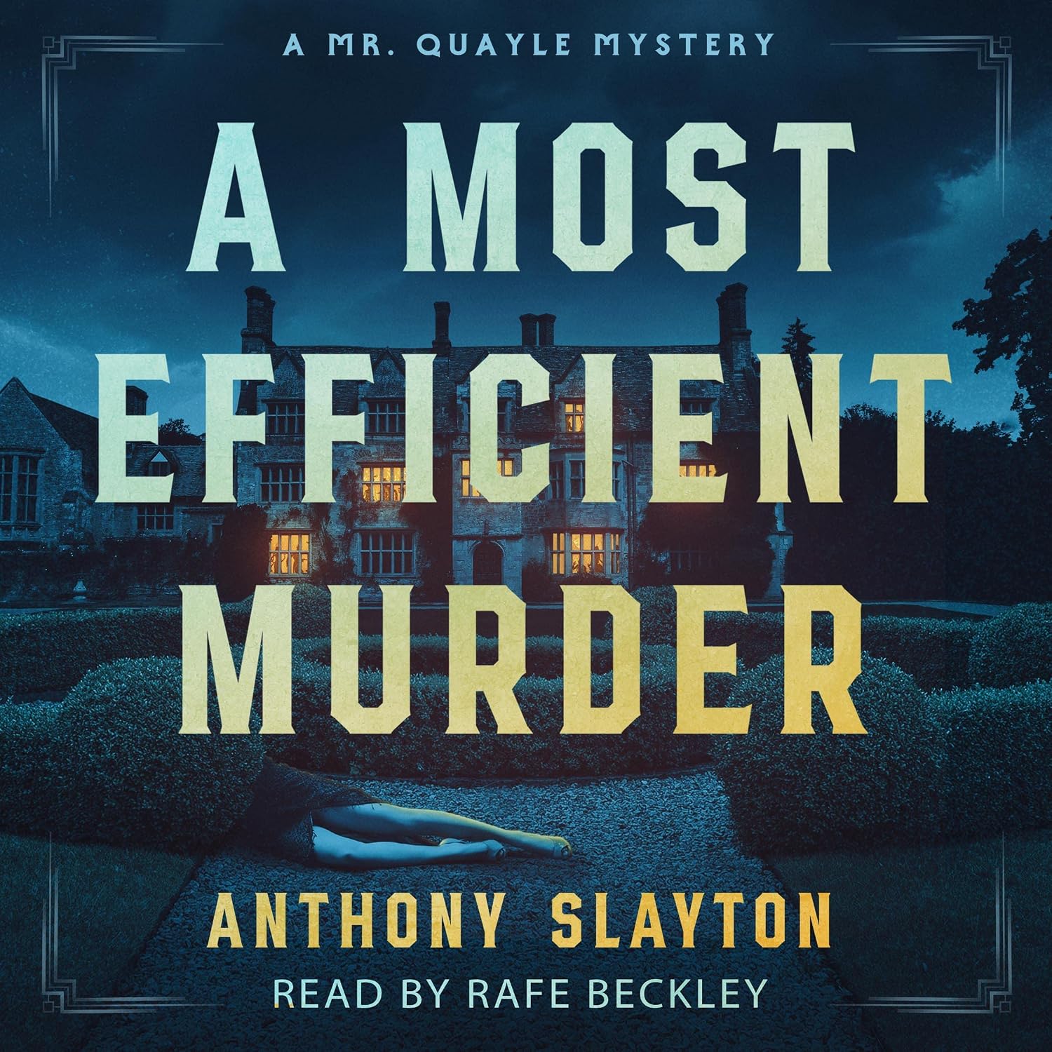Amazon.com: A Most Efficient Murder: The Mr. Quayle Mysteries, Book 1 ...