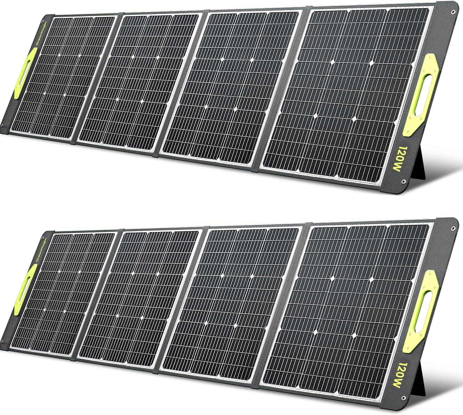 Amazon.com : Portable Solar Panel 220W 40V Monocrystalline Foldable ...