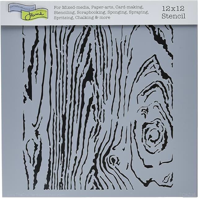 Amazon Wood Grain Stencil amazon-wood-grain-stencil