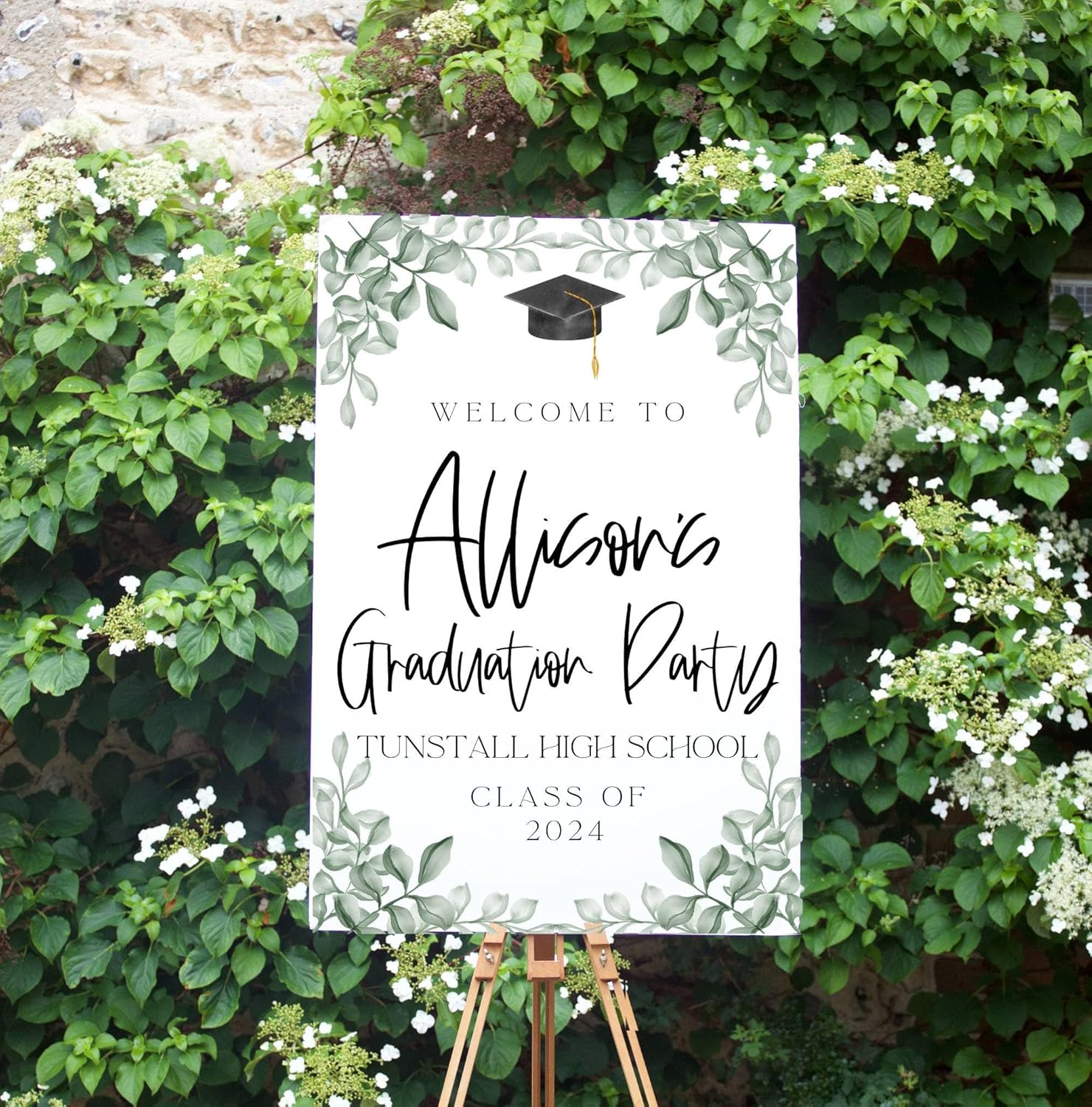 Amazon.com : SuperBingo Graduation Party Welcome Sign | Custom ...