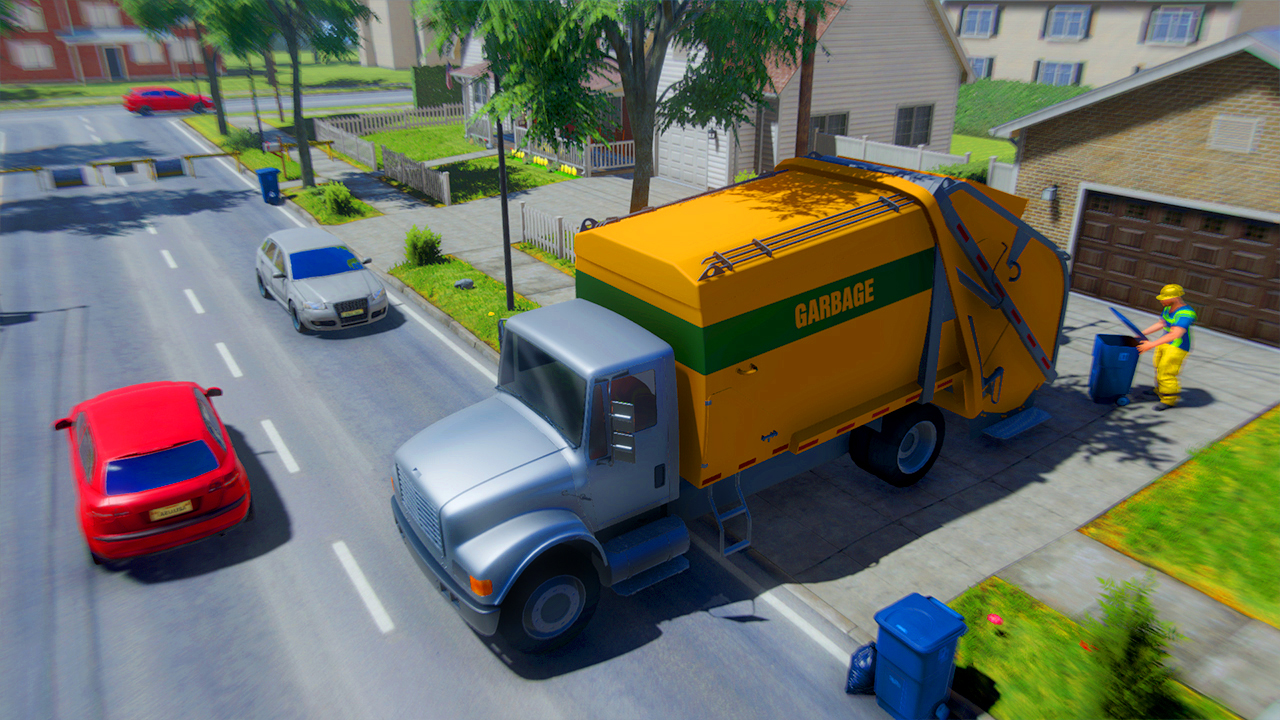 City Garbage Truck Sim 3D: Trash Dumper Truck Driving 2019 - App on ...