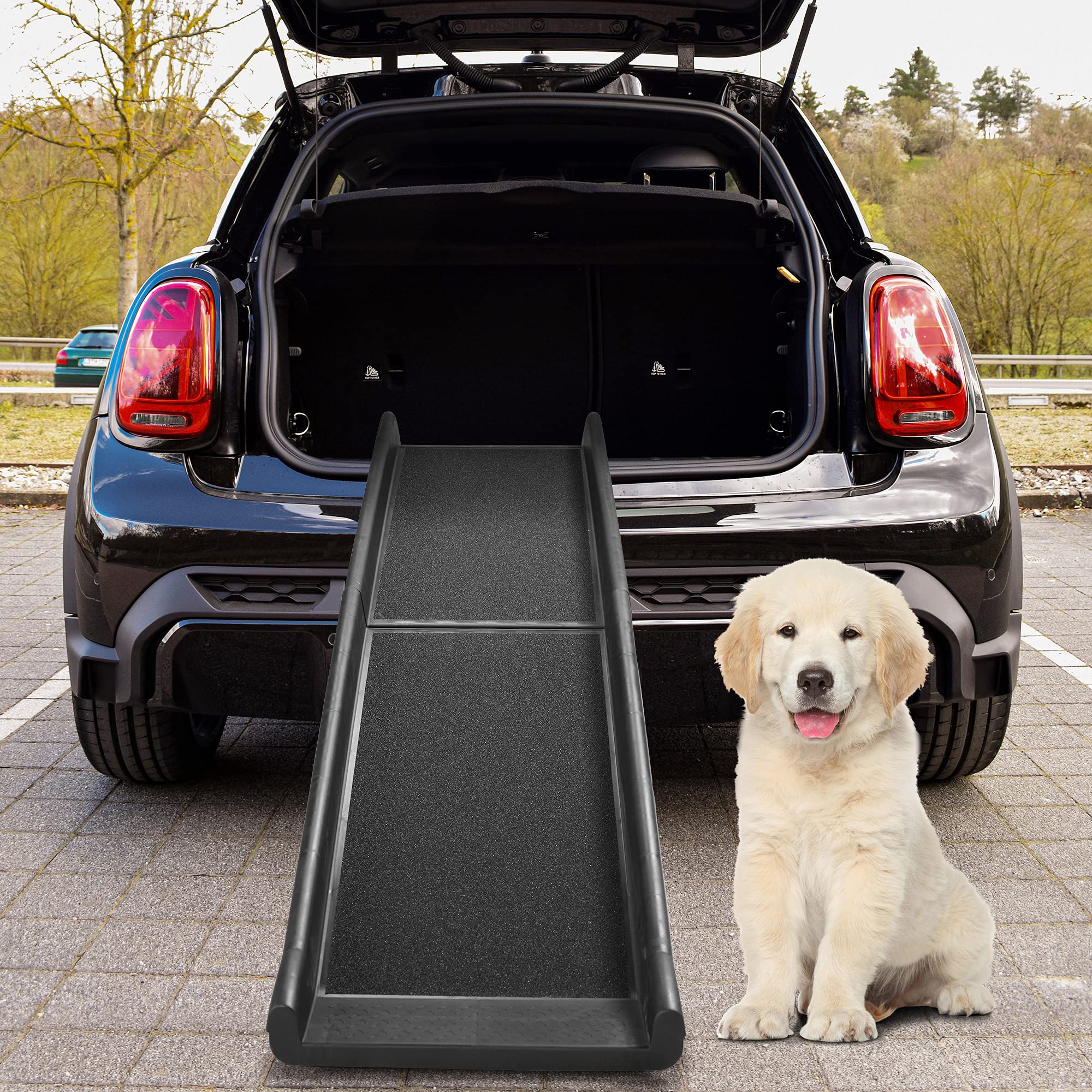 Folding Dog Ramp for Stairs Outdoor Dog Ramp for Small Dogs Pet Ramp ...