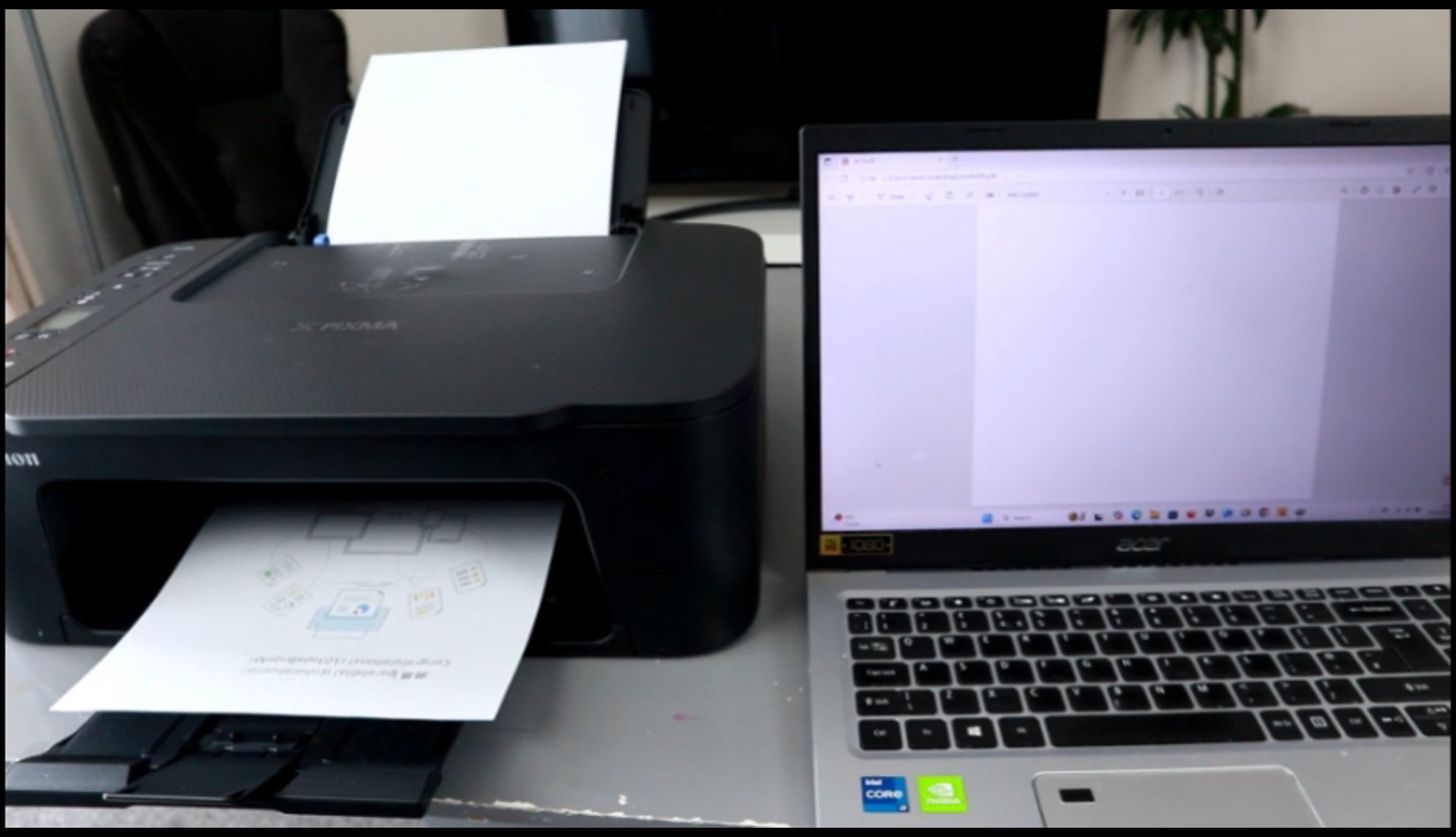 Imprimer du PC vers Canon TS3750