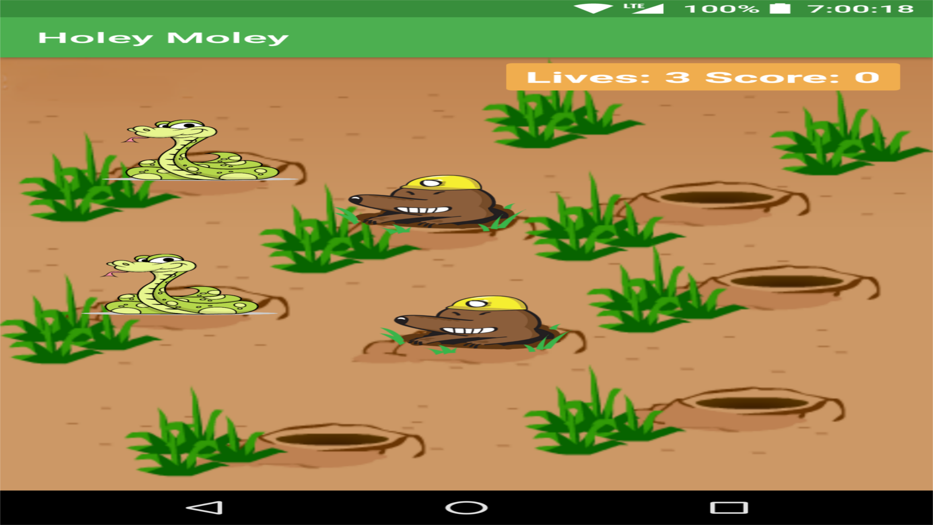 Holey Moley - Whack A Mole Game - App on Amazon Appstore