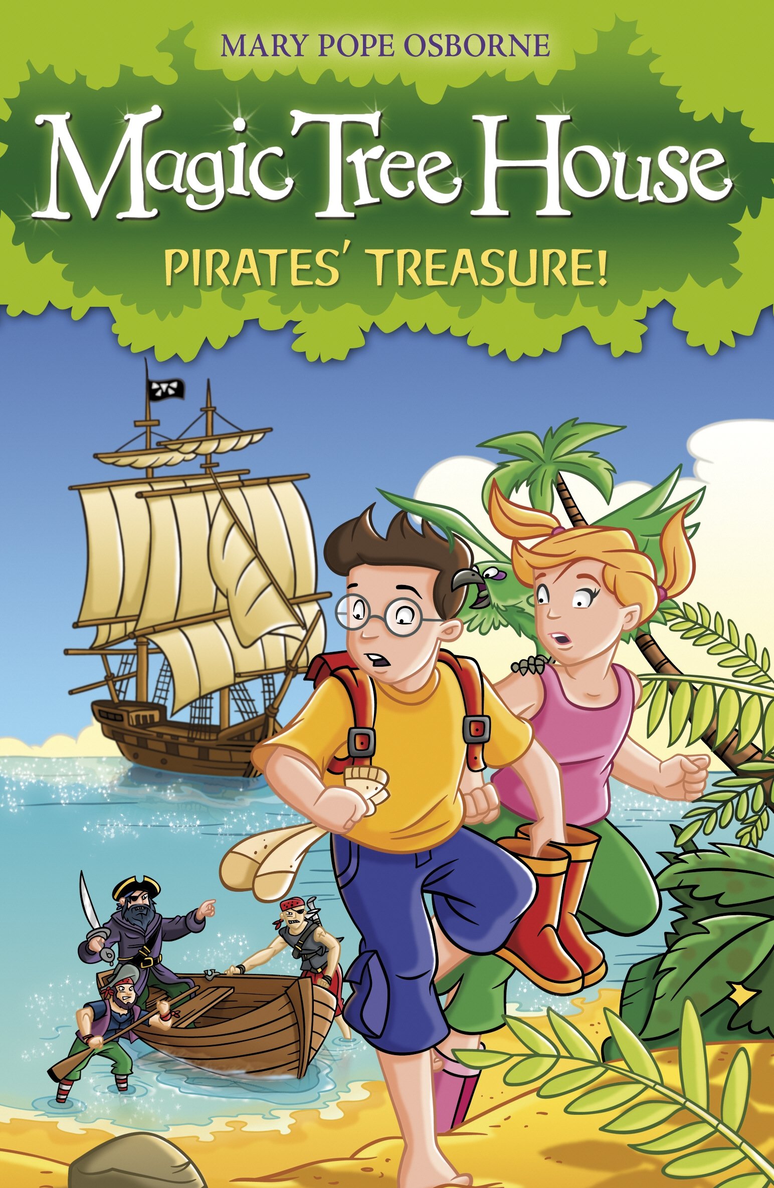 Magic Tree House 4: Pirates' Treasure!: Osborne, Mary Pope ...