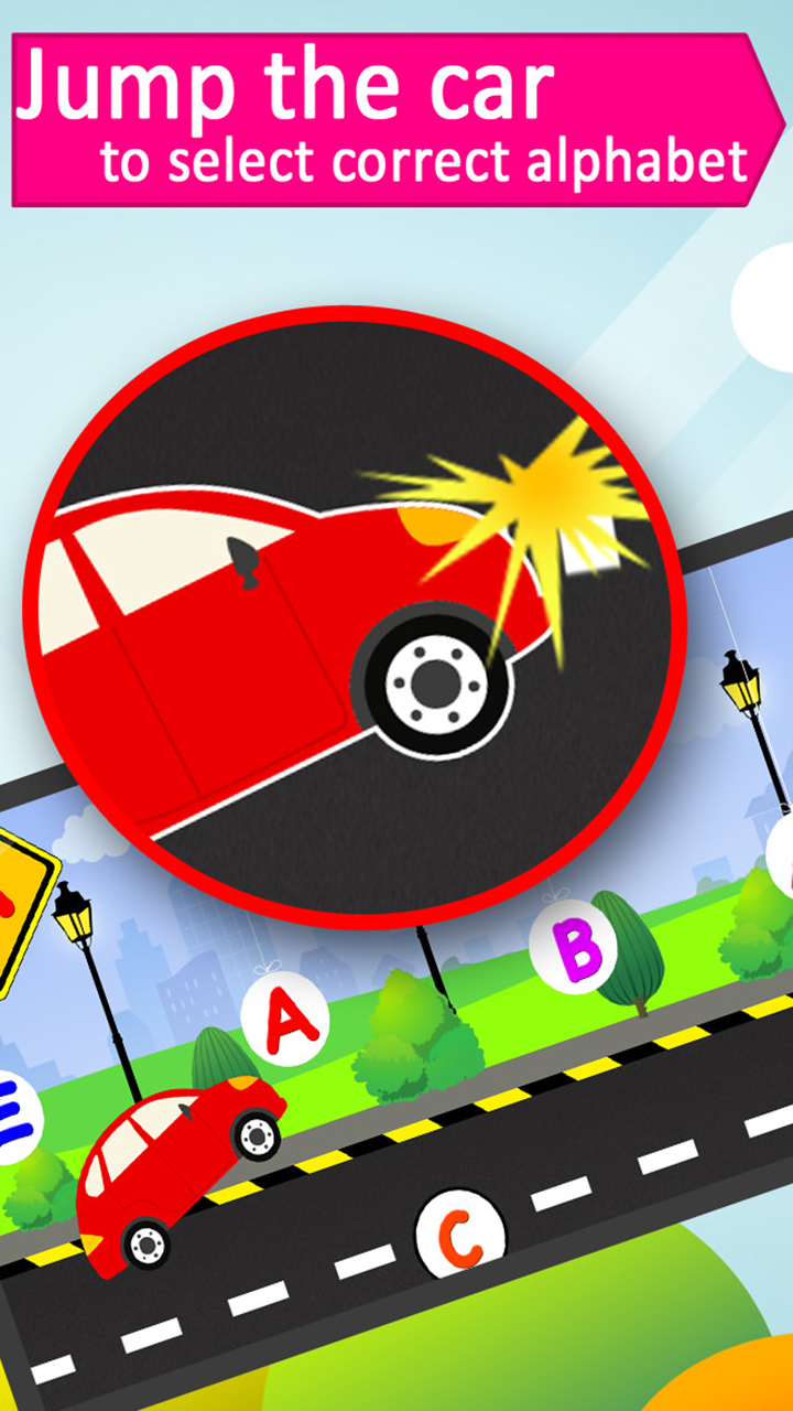 Alphabet car game for kids - App on the Amazon Appstore