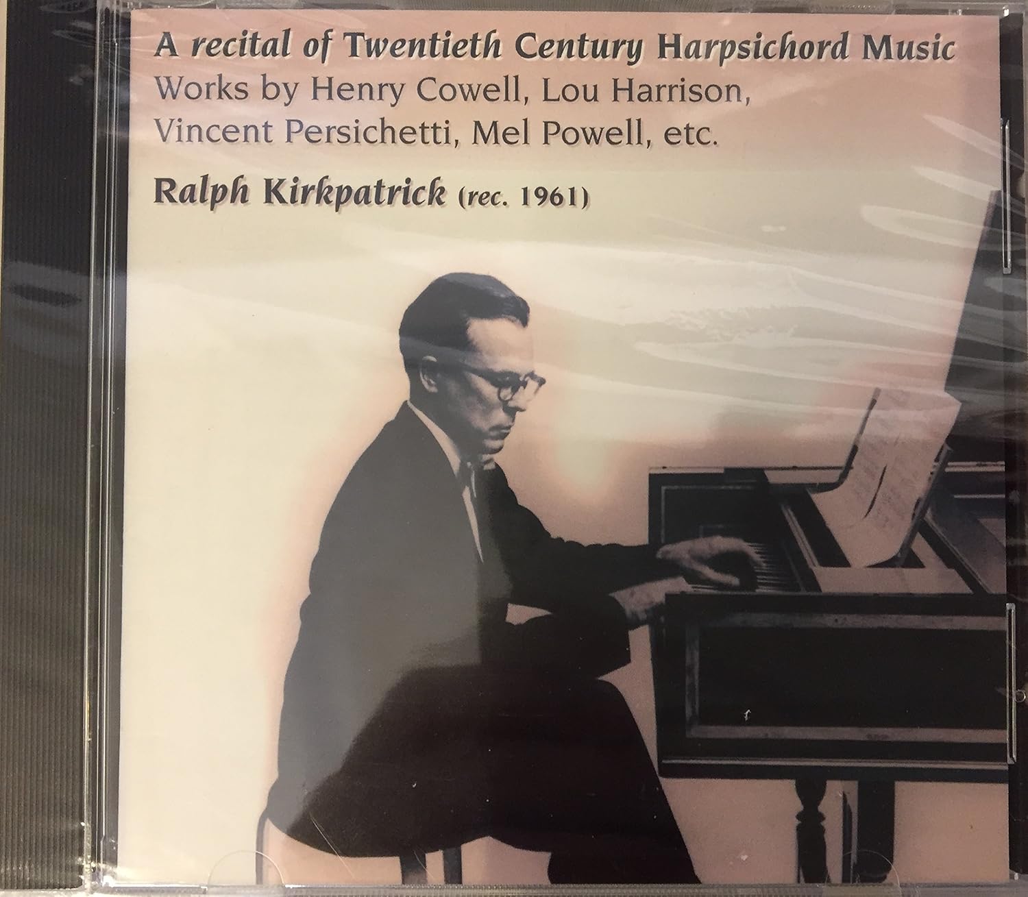 Recital 20th Century Harpsi: Compilation, Ralph Kirpatrick, Ralph ...