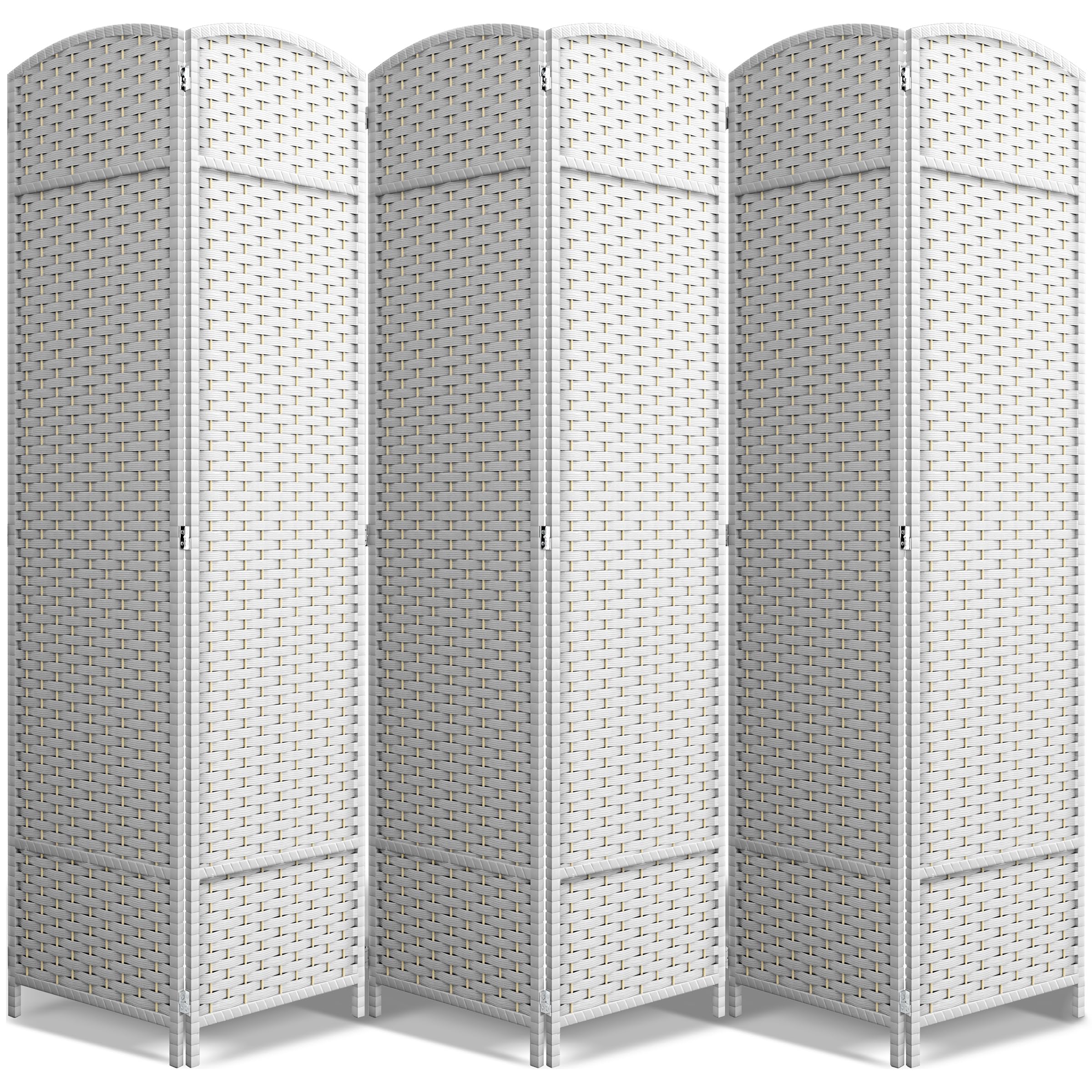 Snapklik.com : 6 Panel Room Divider 6 Ft. Tall - Privacy Screen, Extra ...