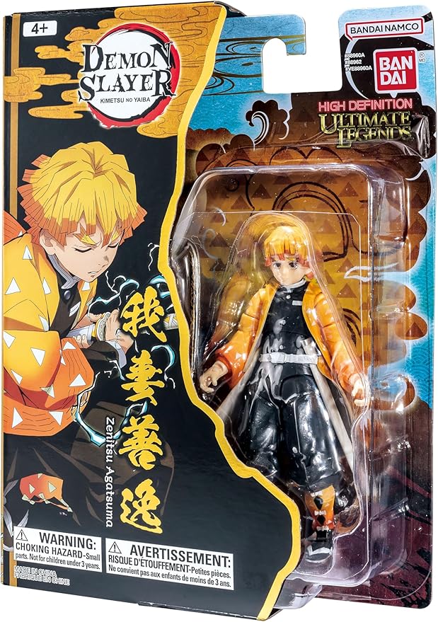 Amazon.com: BANDAI Ultimate Legends Zenitsu Agatsuma Action Figure | 12 ...