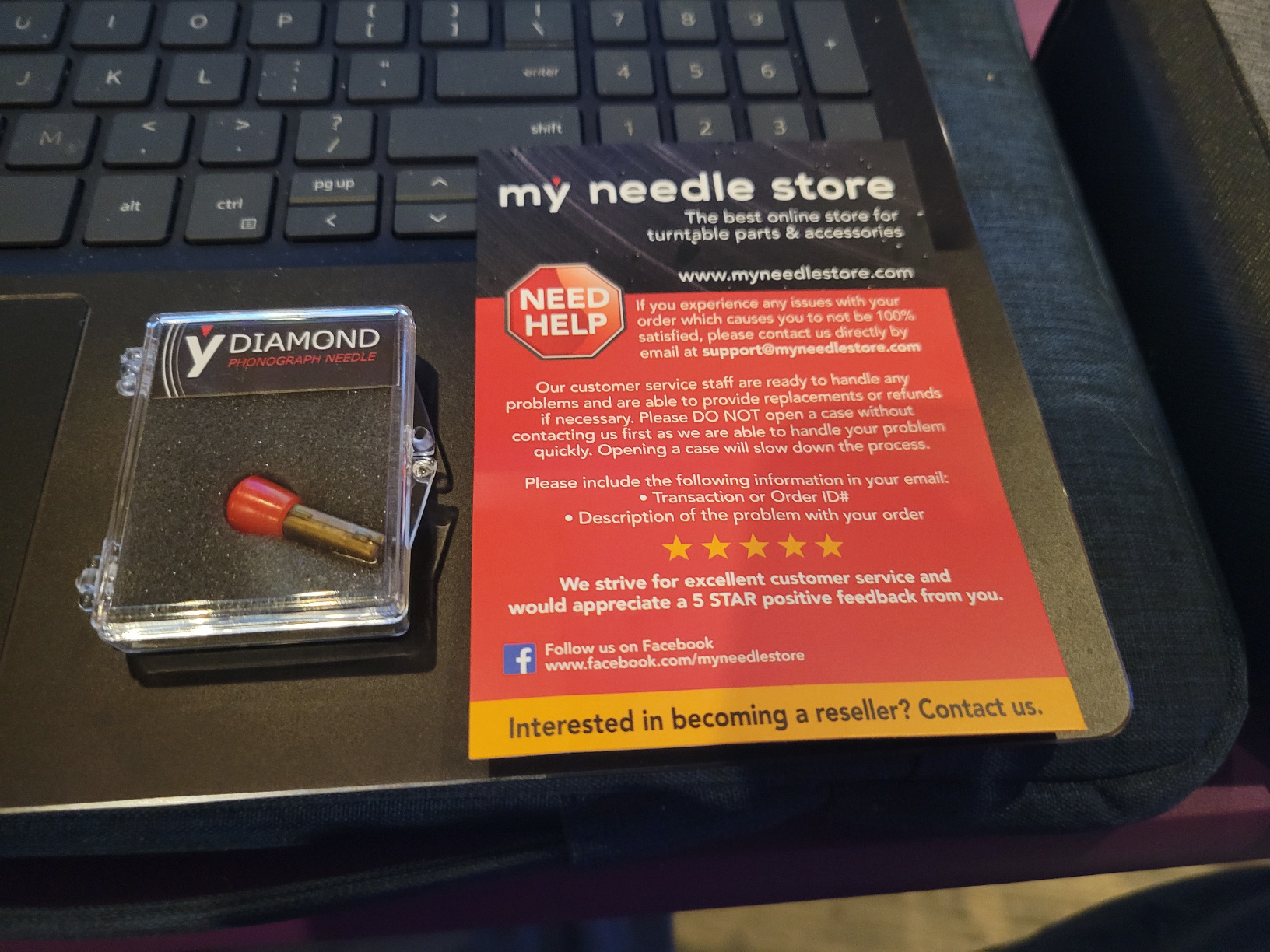 Amazon.com: Califone Newcomb Record Player Stylus Needle Cartridge Type ...
