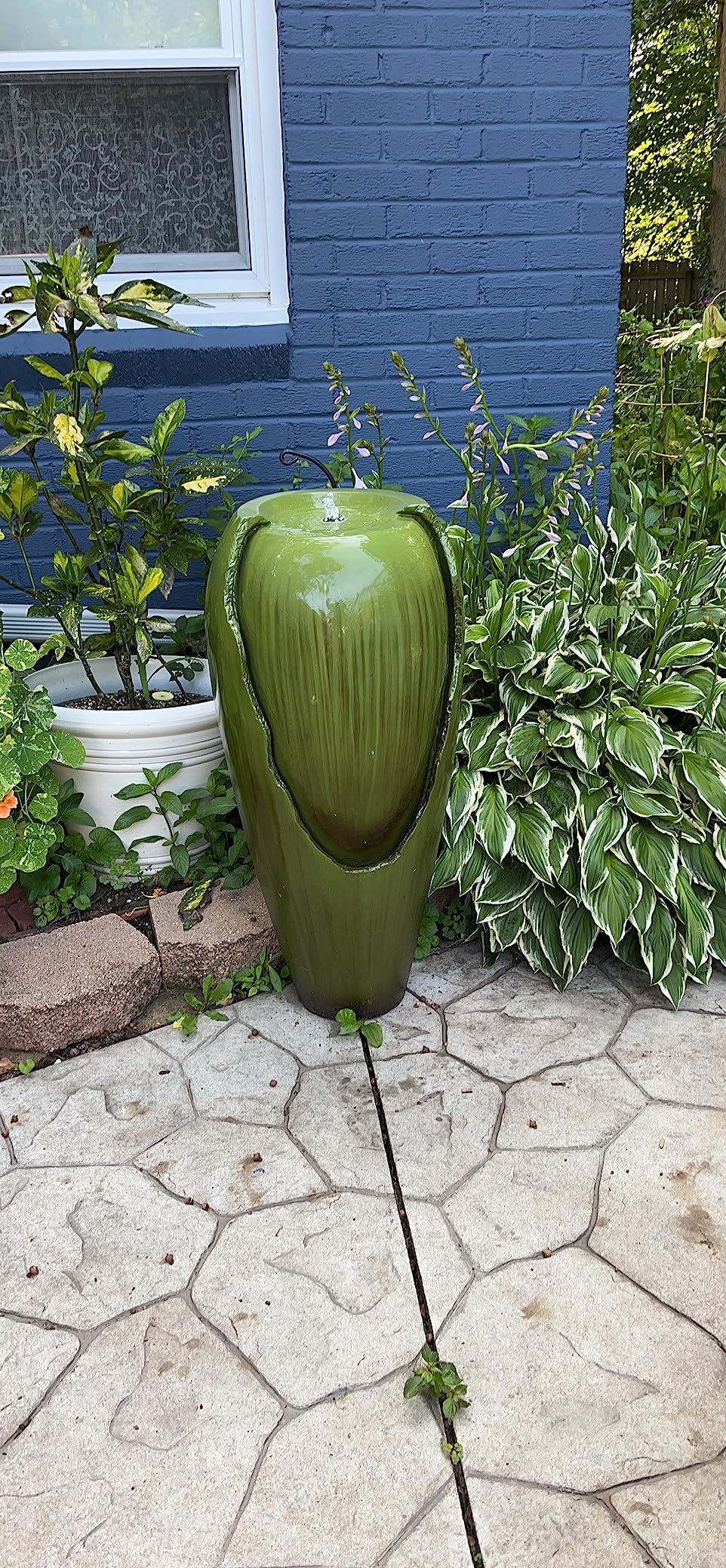 $22/mo - Finance Alpine Corporation 33" Tall Water Jar Fountain with ...