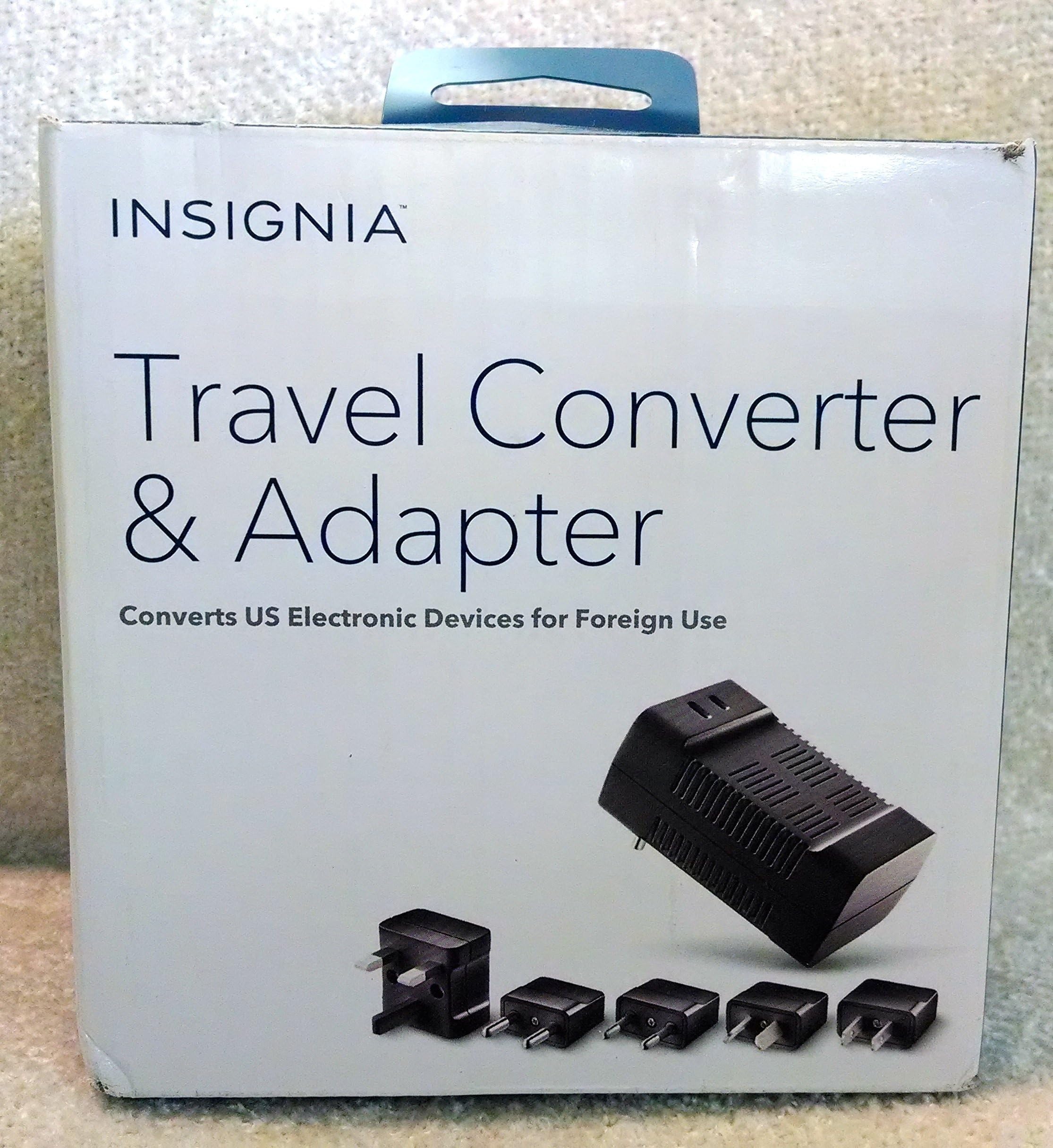 Insignia Travel Converter and Adapter : Amazon.ca: Electronics