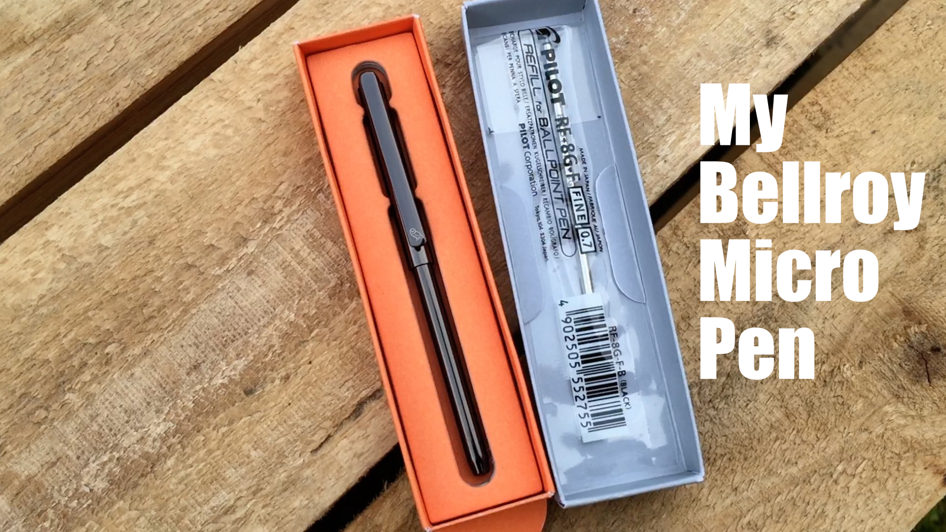 Watch My Bellroy Micro Pen on Amazon Live