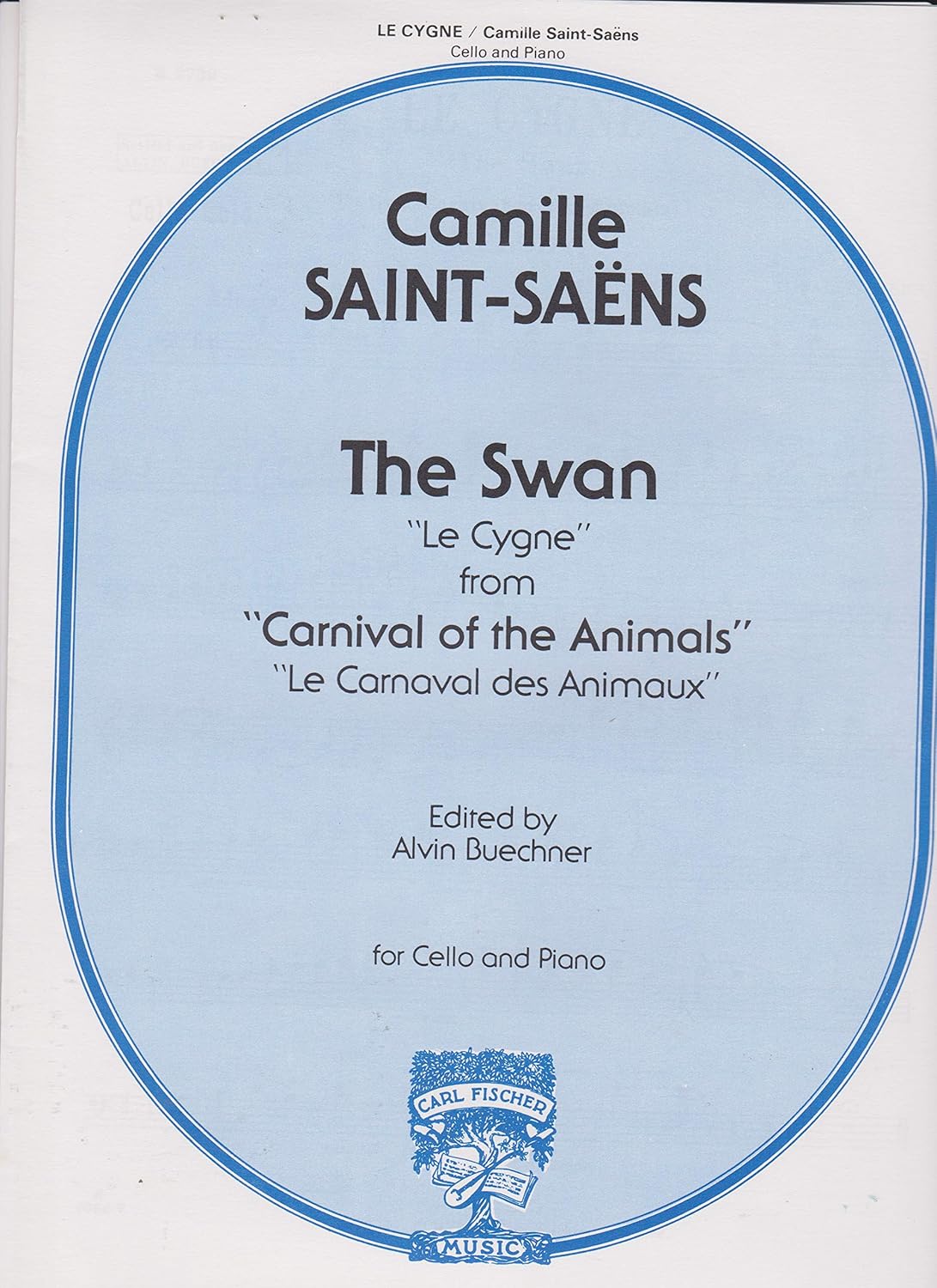 Amazon.com: Saint-Saens, Camille The Swan(from Carnival of the Animals ...