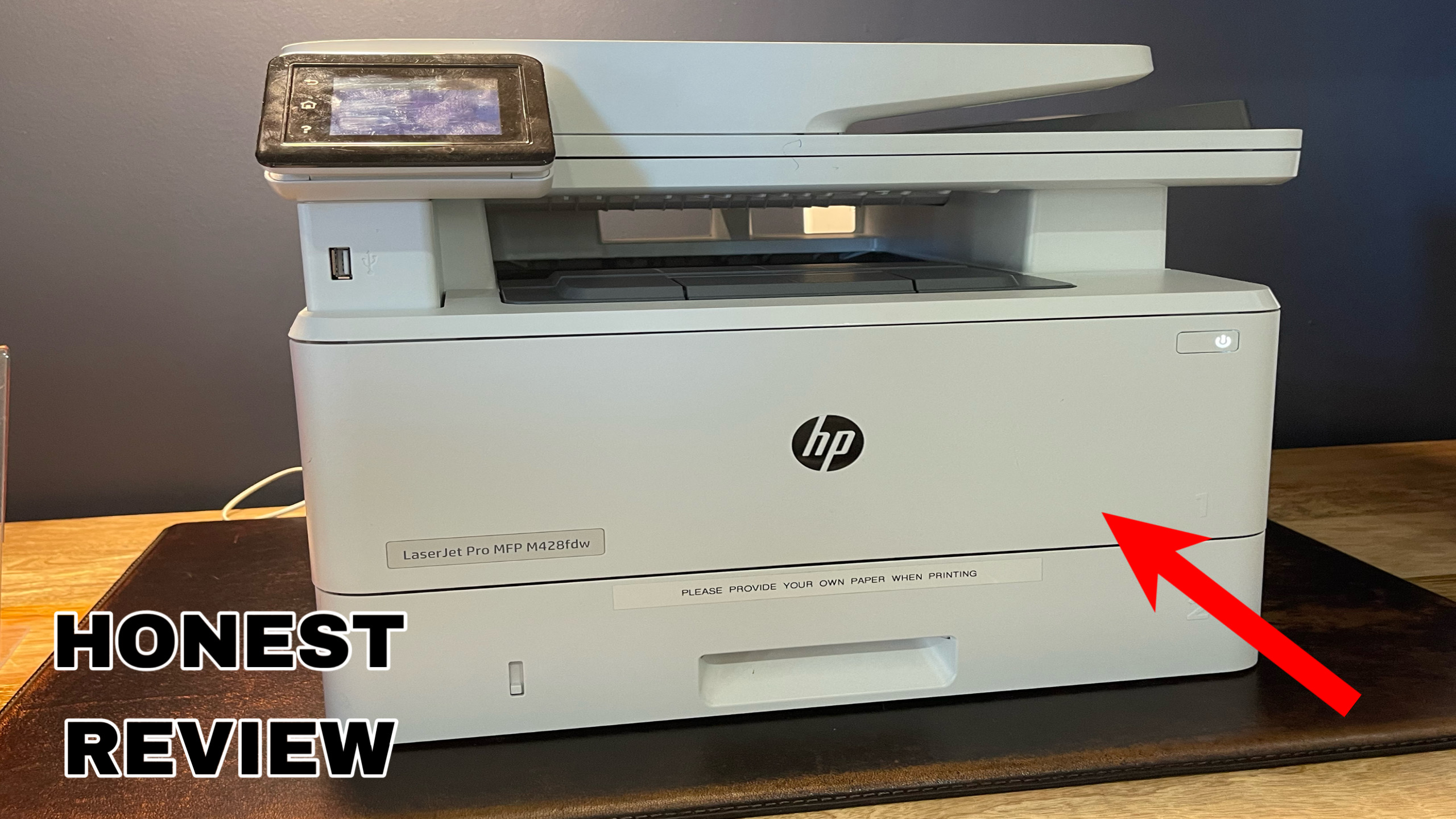Watch Honest Review - HP LaserJet Pro MFP M428fdw Printer on Amazon Live