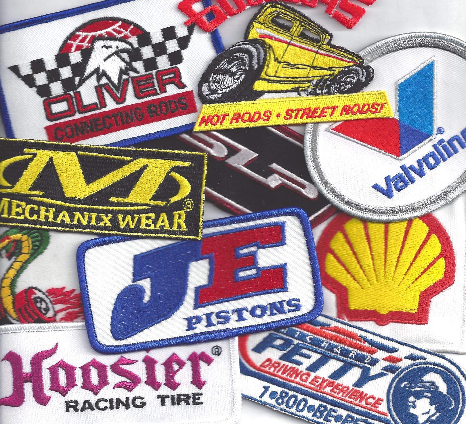 Vintage Racing Patches RACING PATCH Motorsport Aufnäher Sticker,