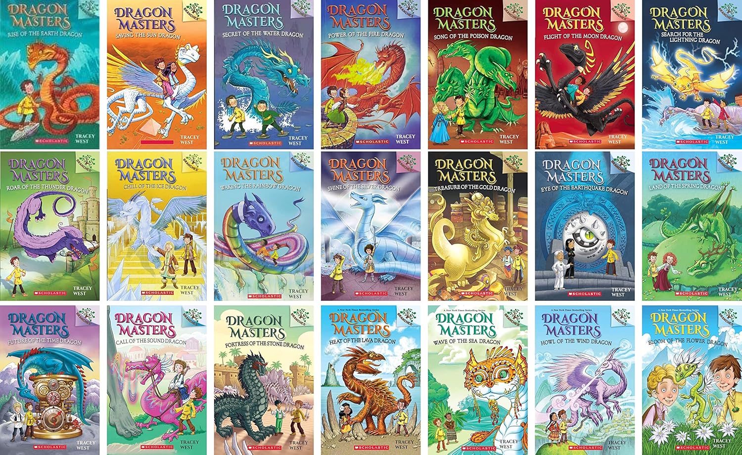 Dragon Masters Complete Series Set (Books 1-21) 2022 Latest: Tracey ...
